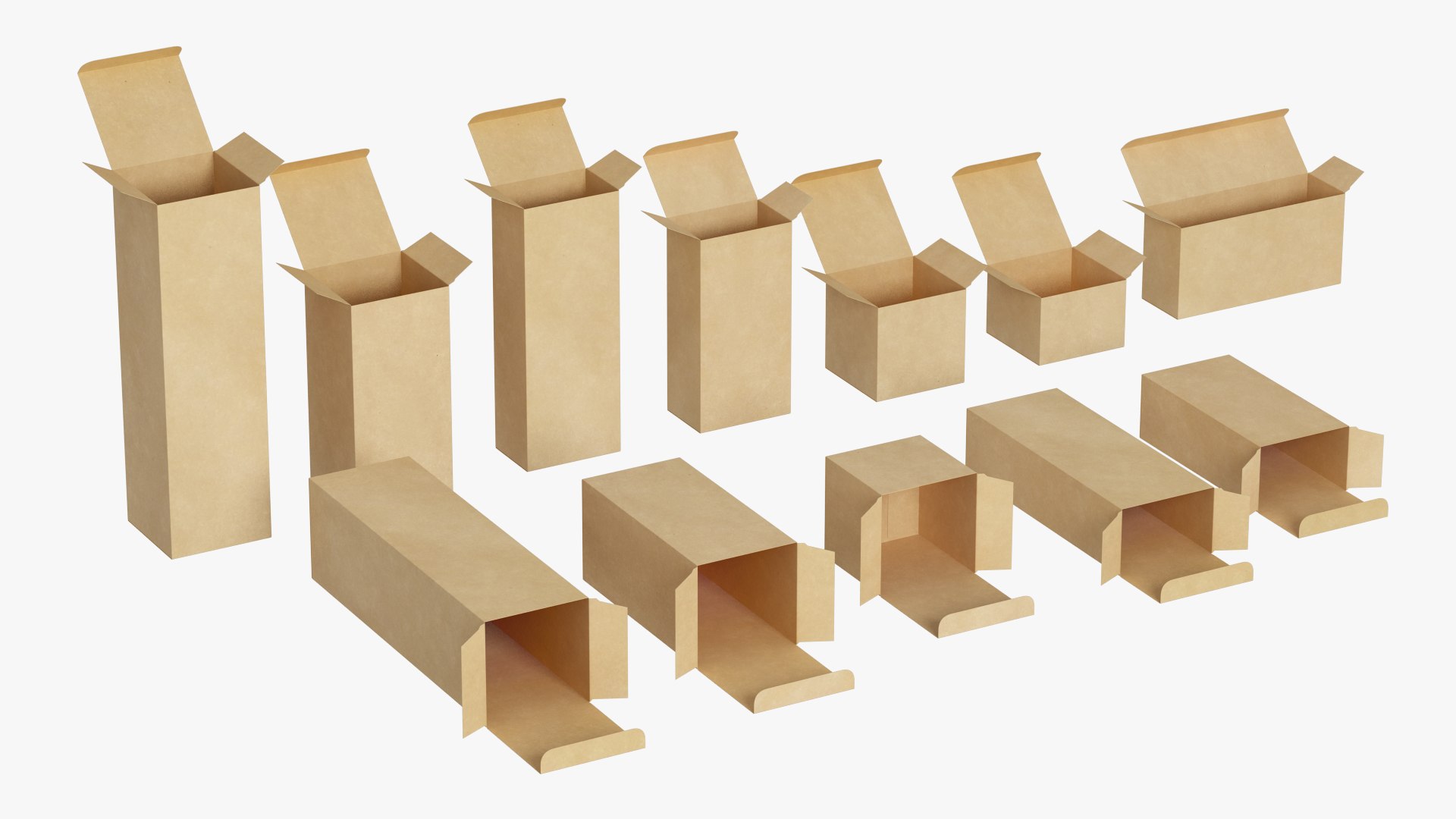 3D model Boxes Set 03 - TurboSquid 2084863