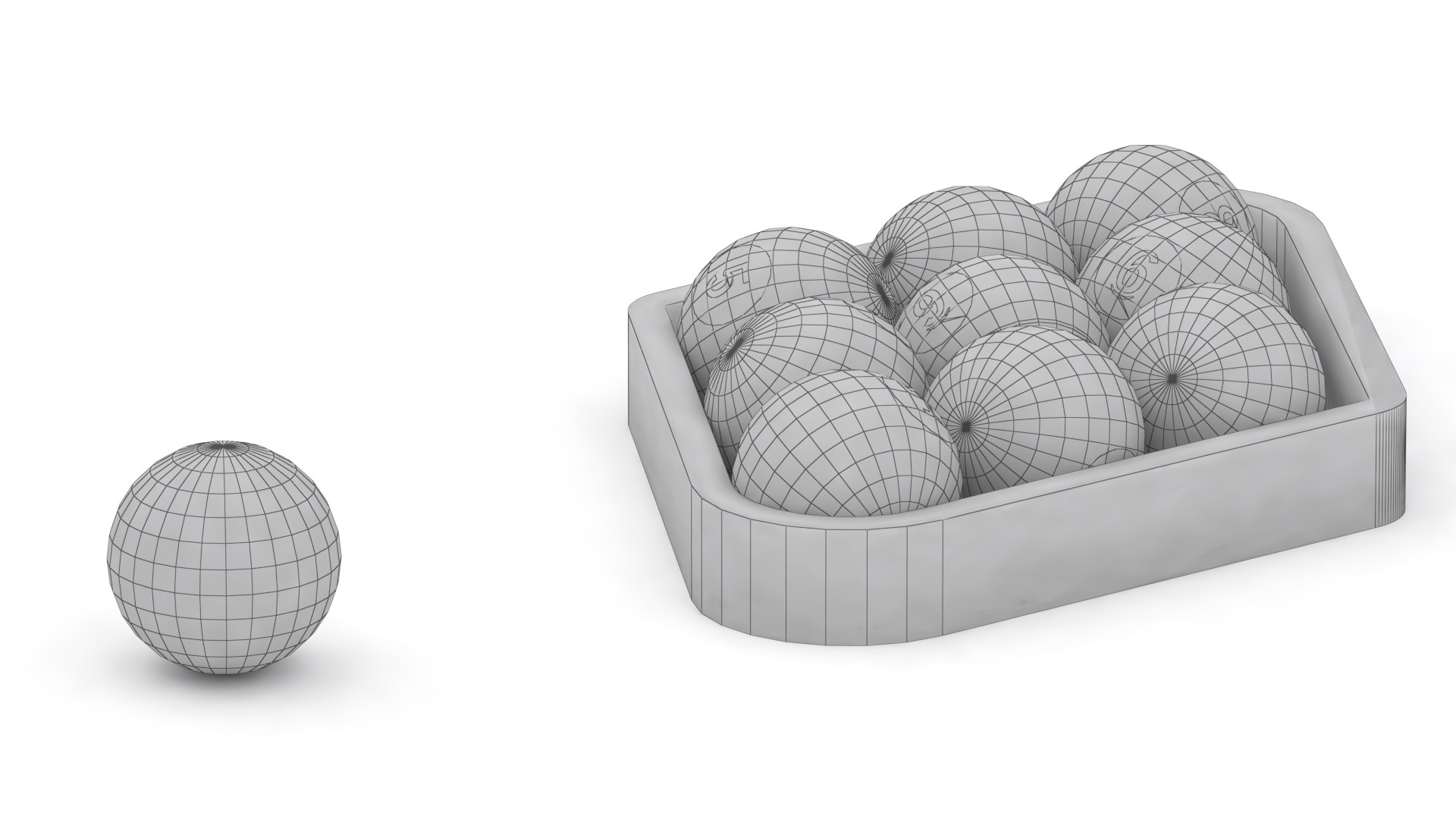 3D 9 Ball Pool Balls Model - TurboSquid 2051900