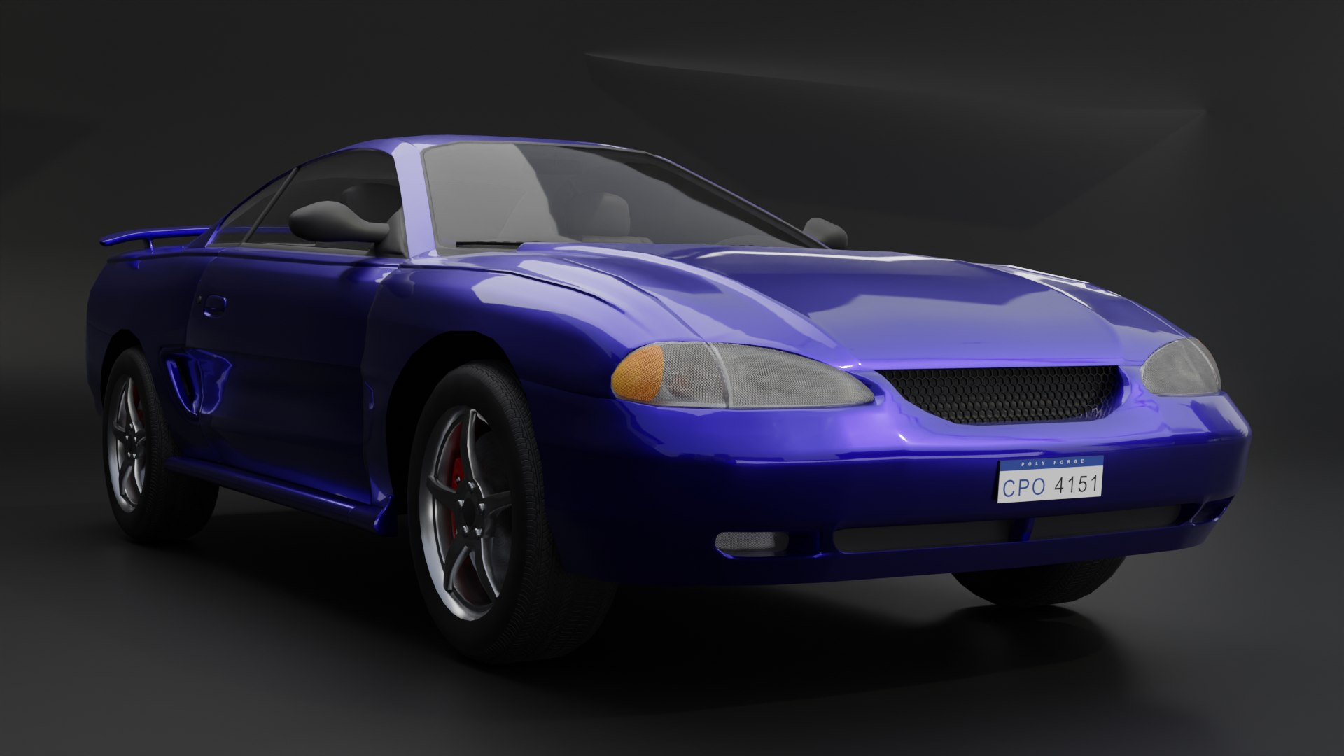 Sport Coupe Car Model - TurboSquid 2287738