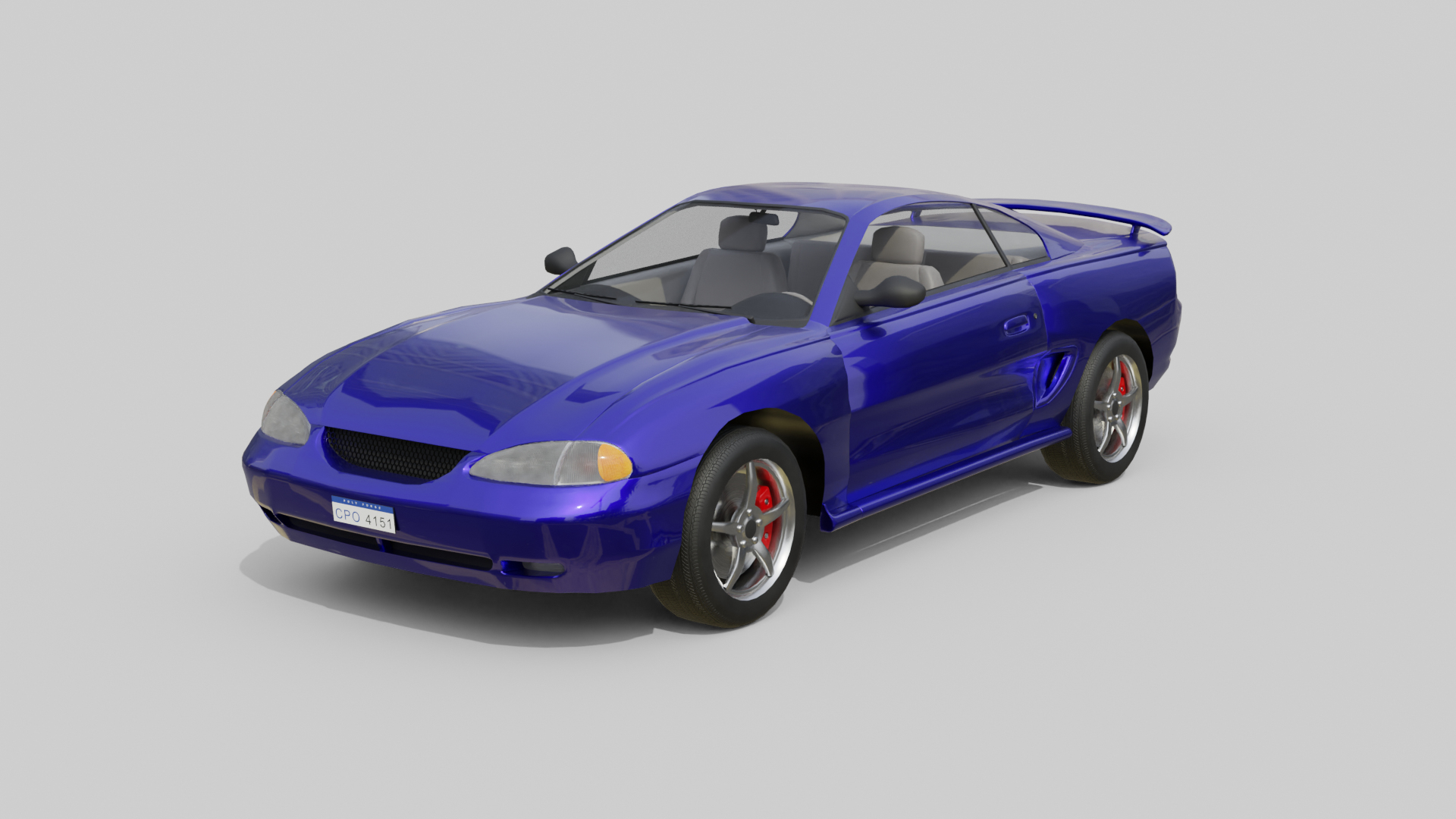 Sport Coupe Car Model - TurboSquid 2287738