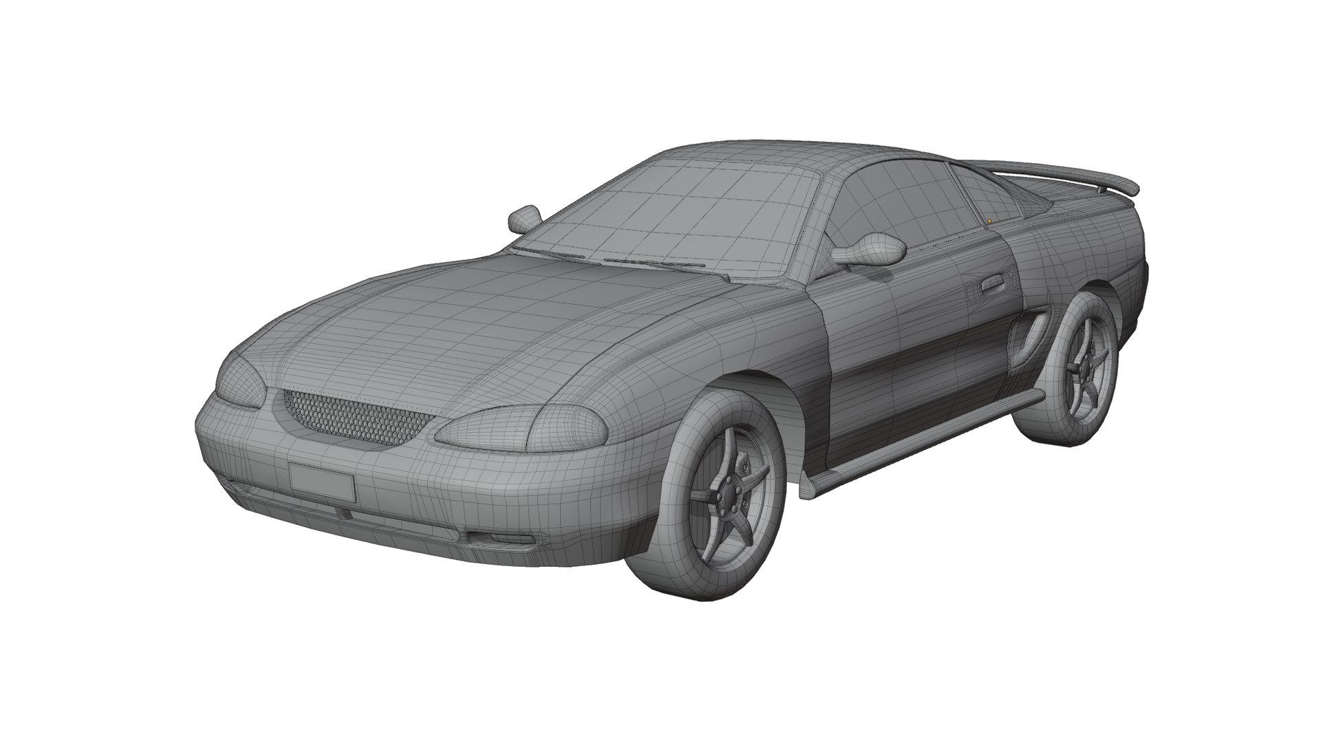 Sport Coupe Car Model - TurboSquid 2287738