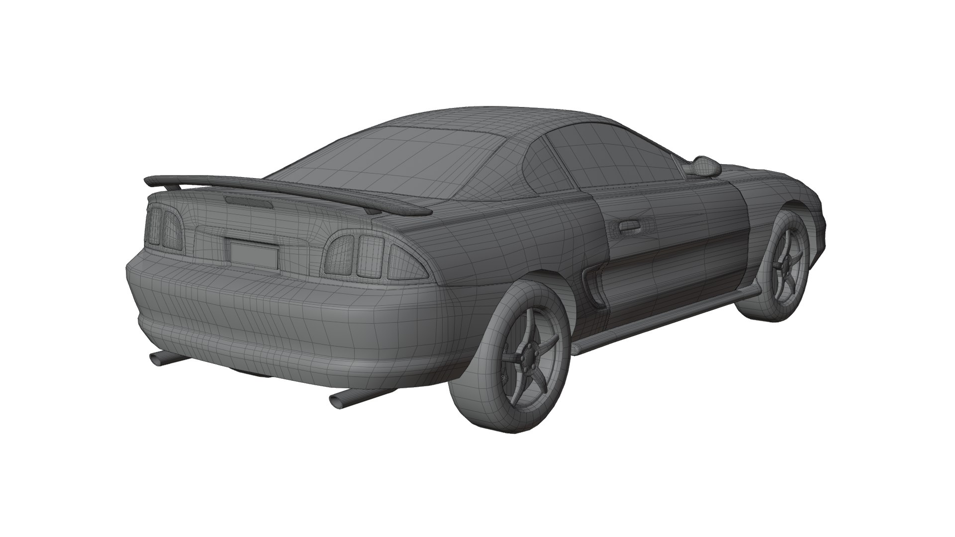 Sport Coupe Car Model - TurboSquid 2287738