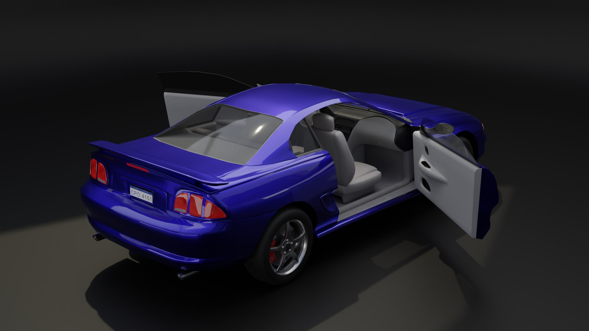 Sport Coupe Car Model - TurboSquid 2287738