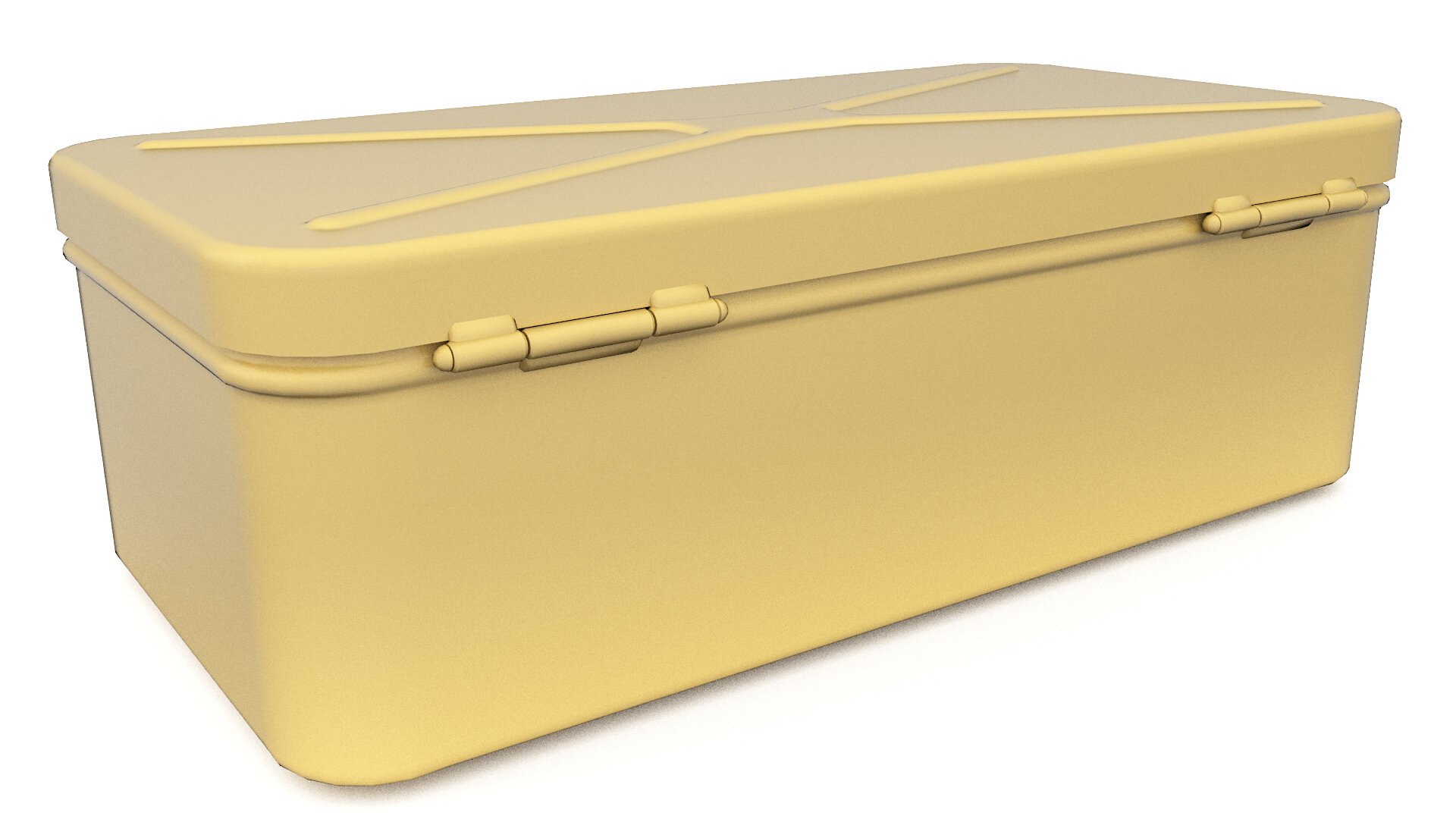 3D Model Box Metal Industrial - TurboSquid 1569118