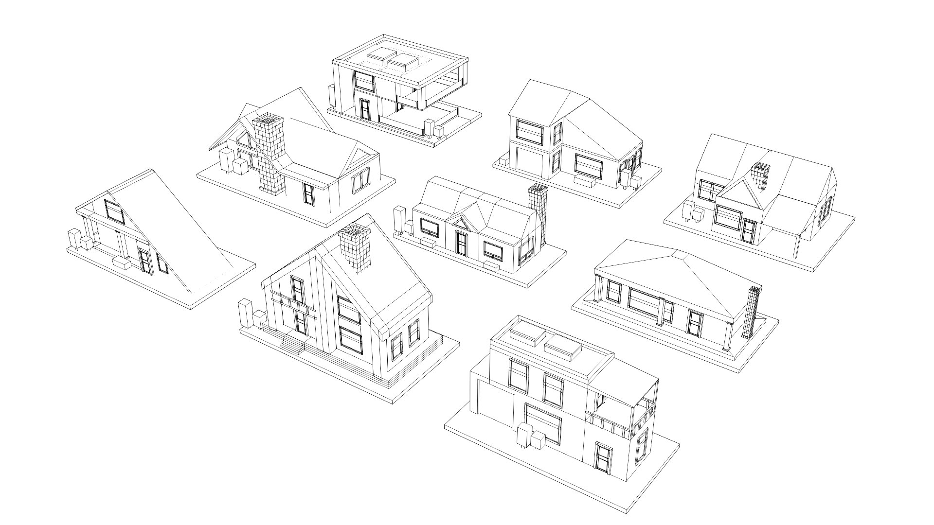 3D building cartoon model - TurboSquid 1829106