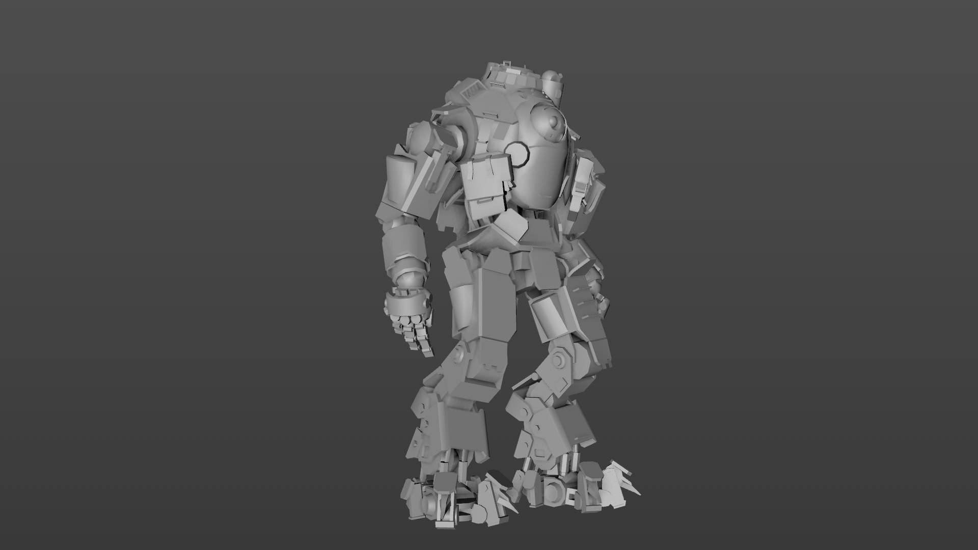 3D Titanfall Low Polygon Model Model - TurboSquid 1898019