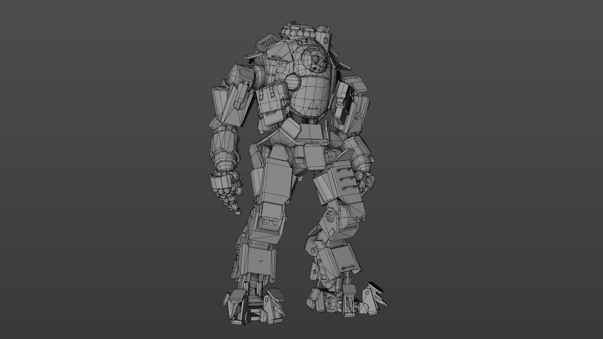 3D Titanfall Low Polygon Model Model - TurboSquid 1898019