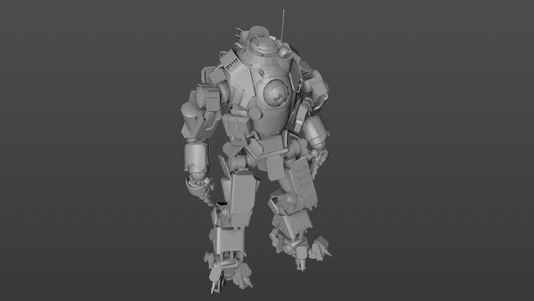 modelo 3d Titanfall Low Polygon Model - TurboSquid 1898019