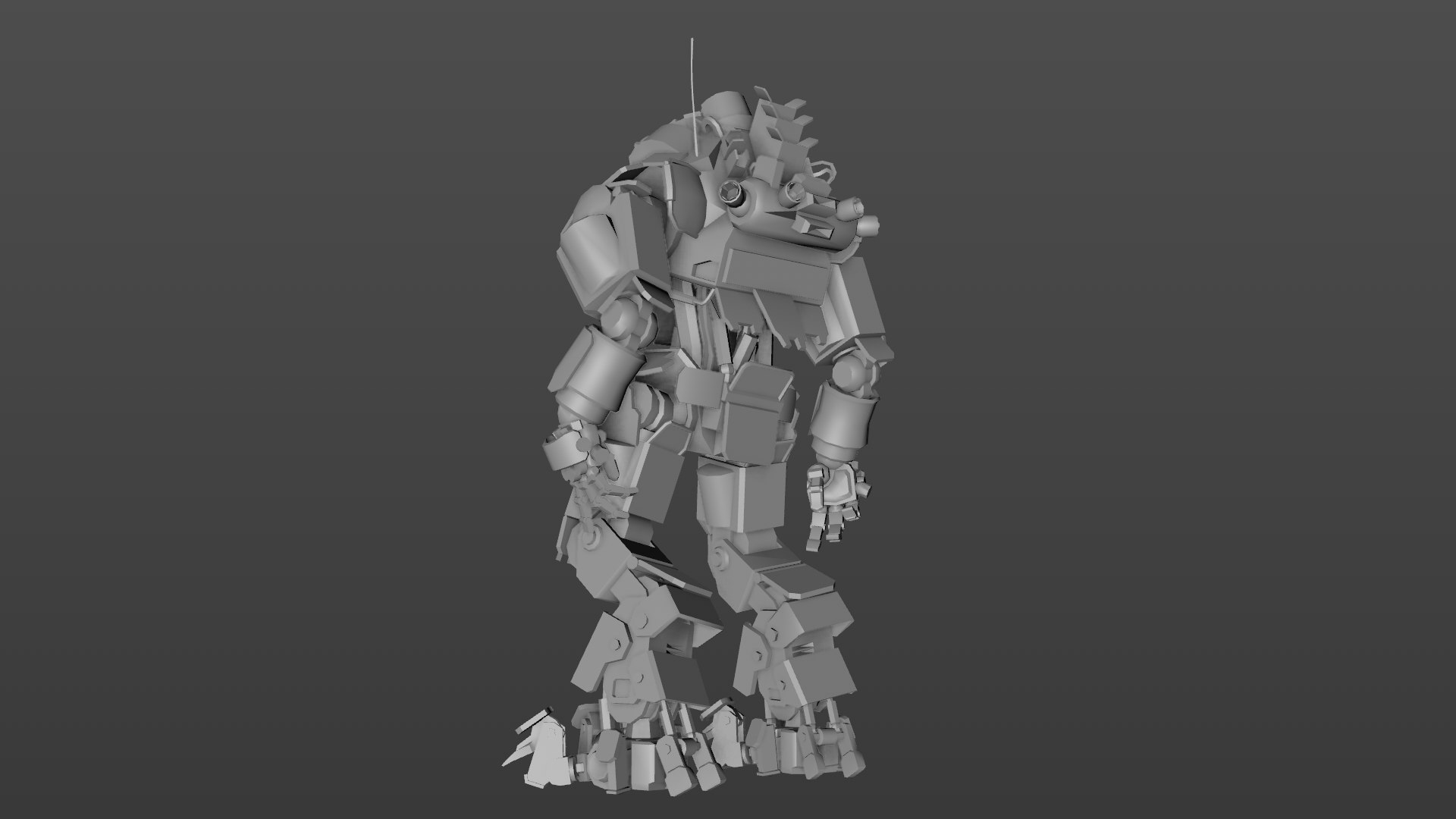 3D Titanfall Low Polygon Model Model - TurboSquid 1898019