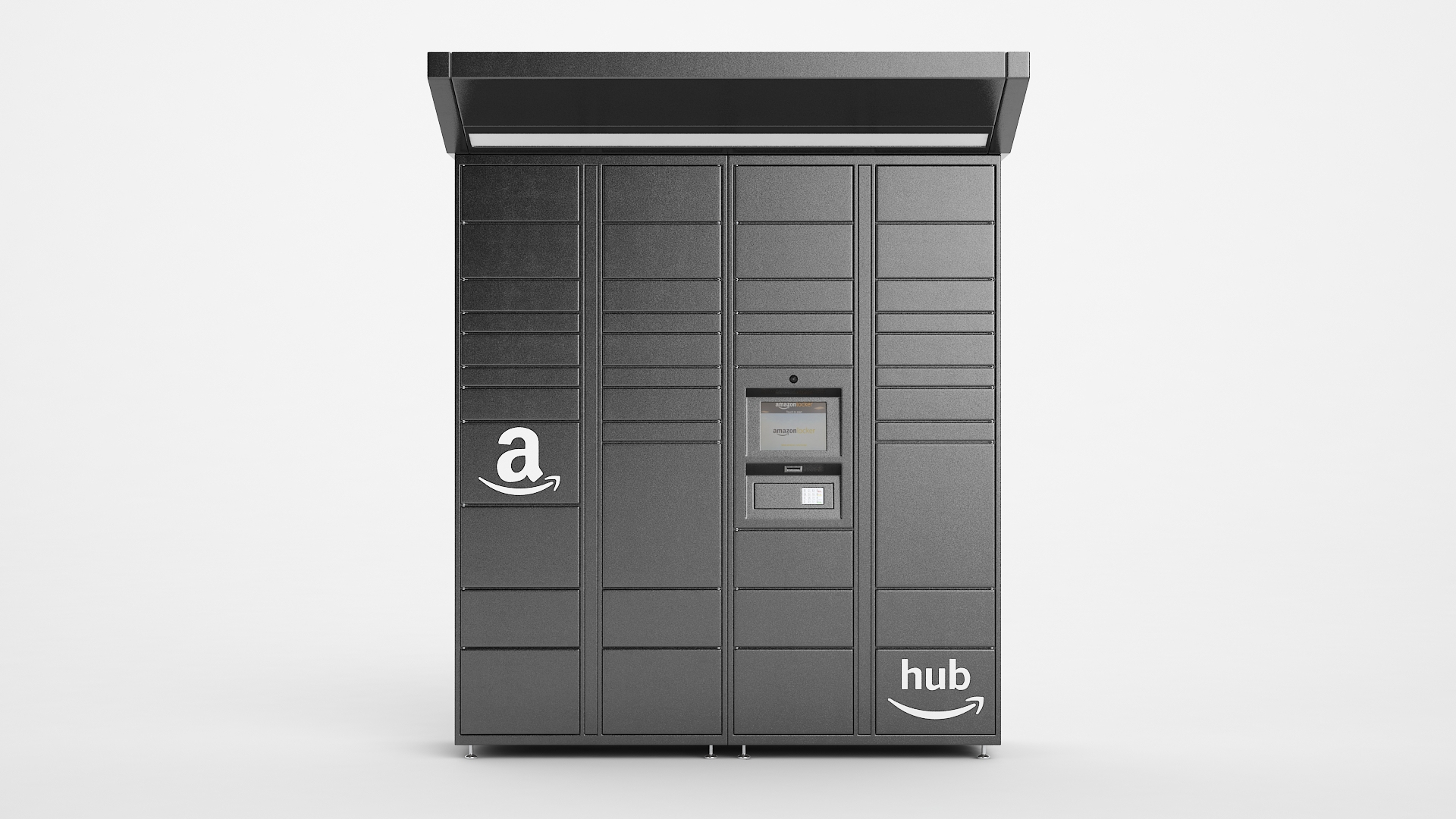 3D amazon delivery lockers - TurboSquid 1439614