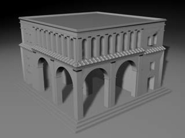 3D Portico Models | TurboSquid