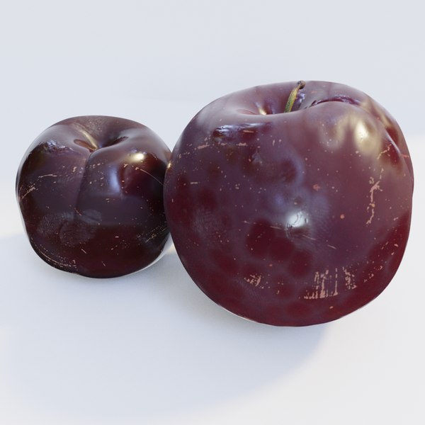 3D model realistic plums - TurboSquid 1423961
