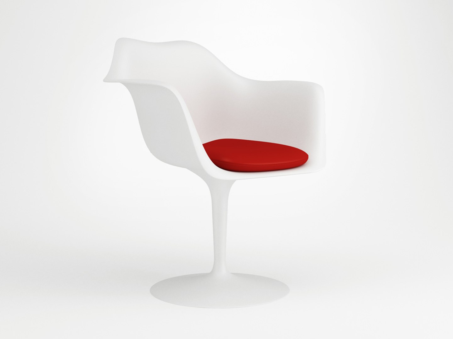3d tulip chair model