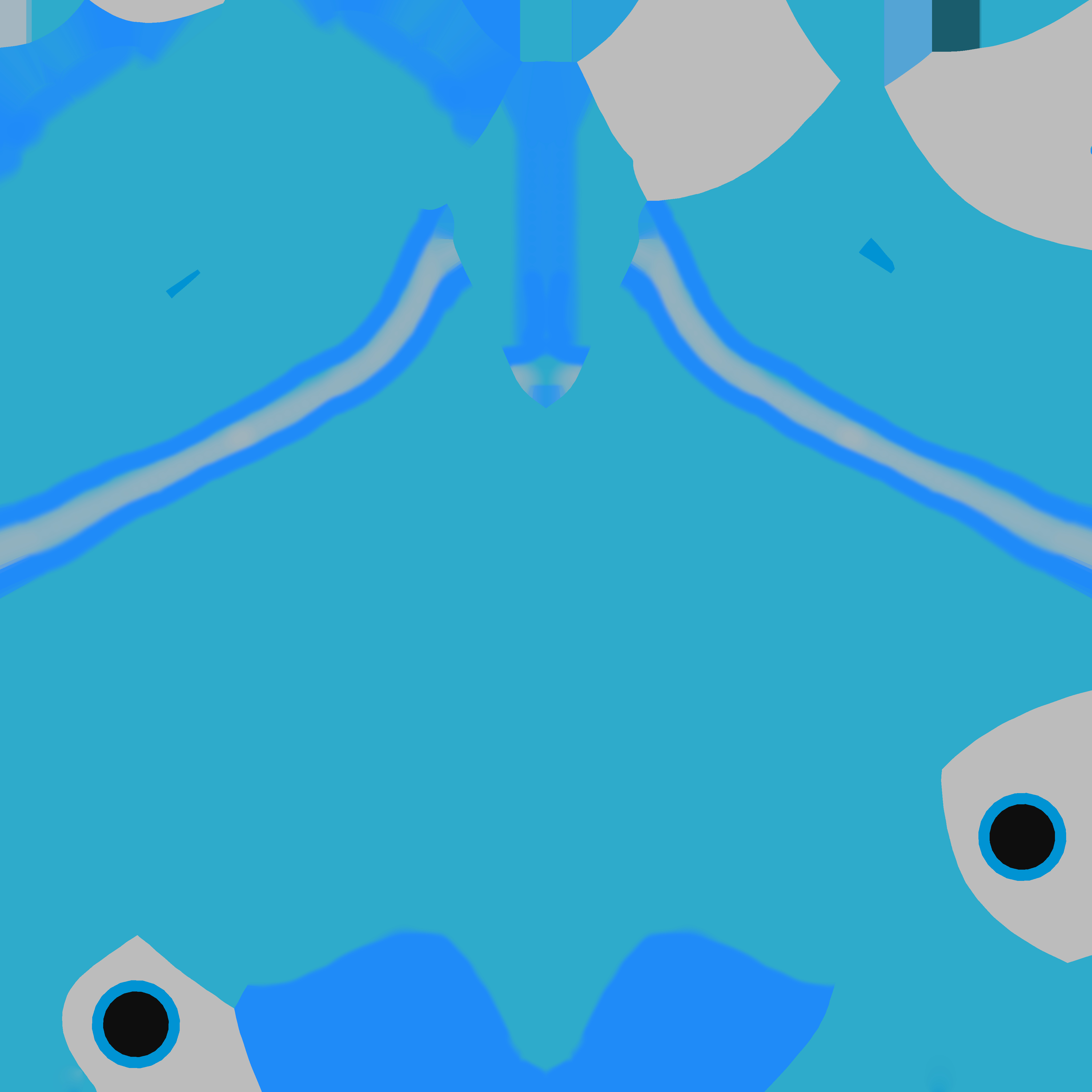 3D model blue fish - TurboSquid 1547465