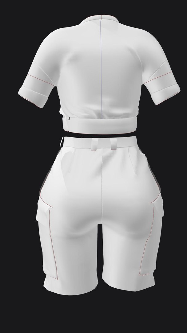 3D Marvelous Designer Pocket T - TurboSquid 1630452