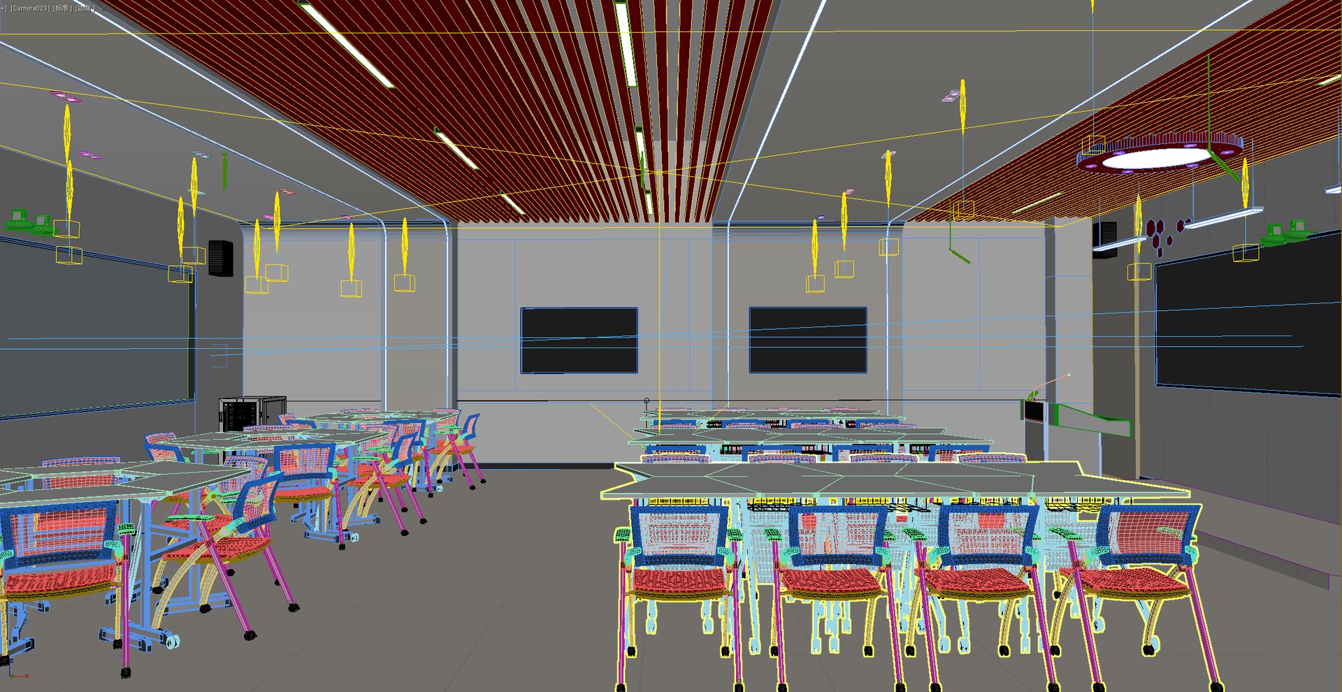 3D Smart Classroom model - TurboSquid 2157495