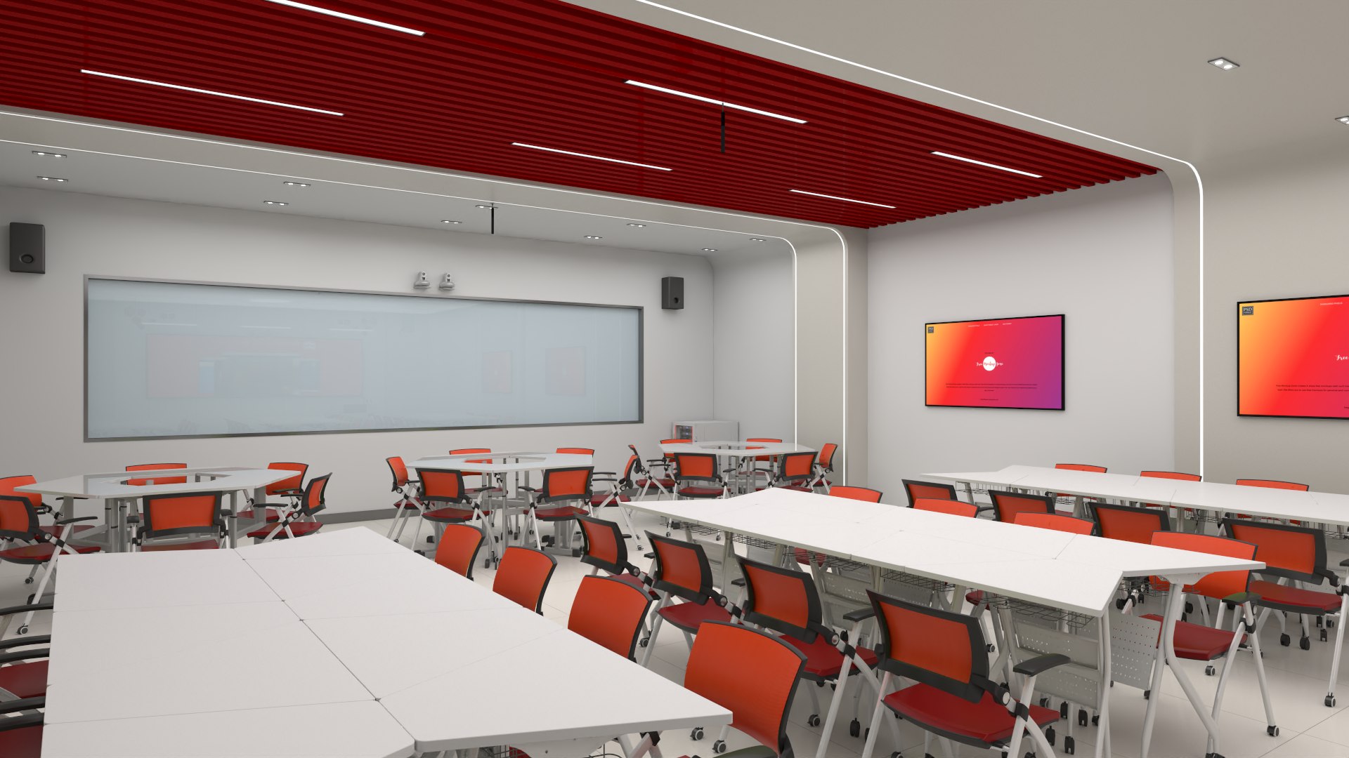 3D Smart Classroom model - TurboSquid 2157495