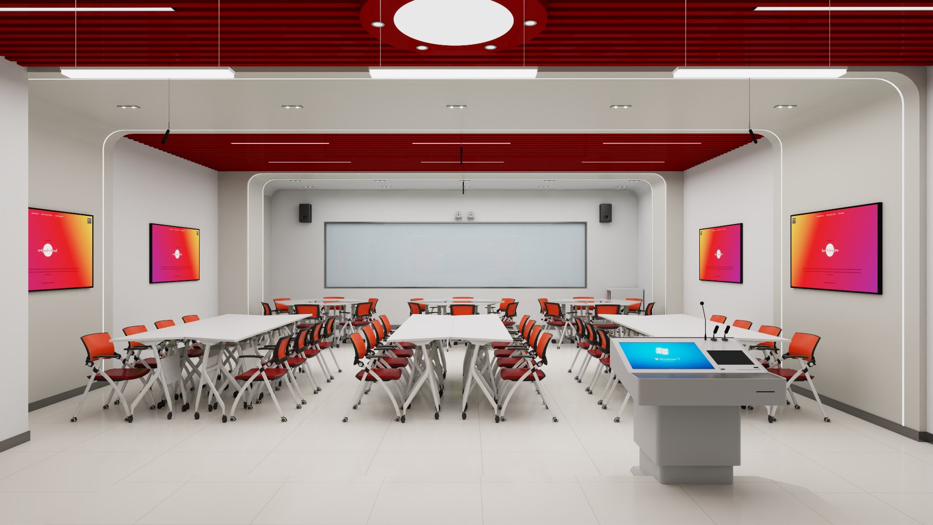 3D Smart Classroom model - TurboSquid 2157495