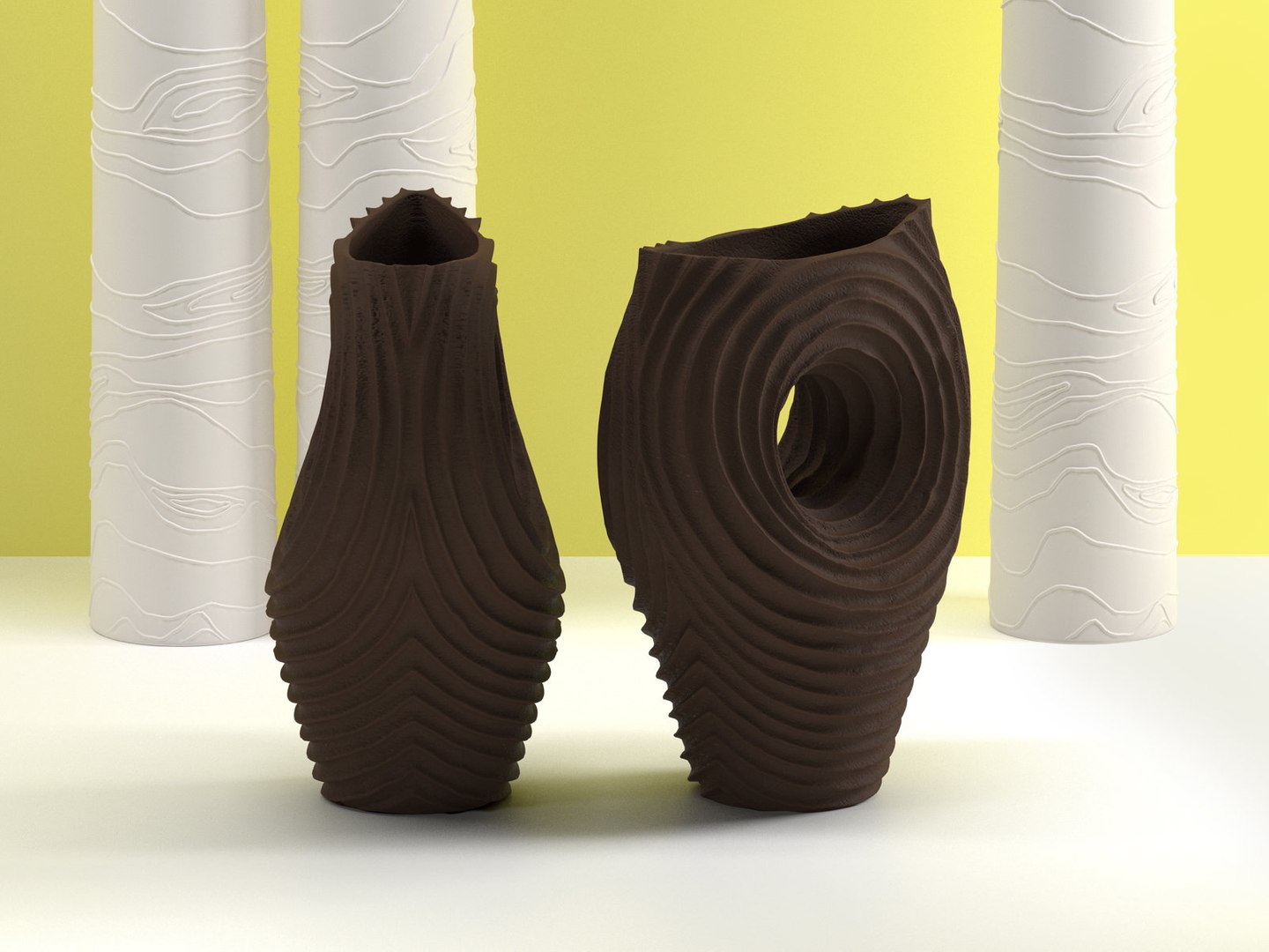 Ceramic Set 02 3D Model - TurboSquid 1173587