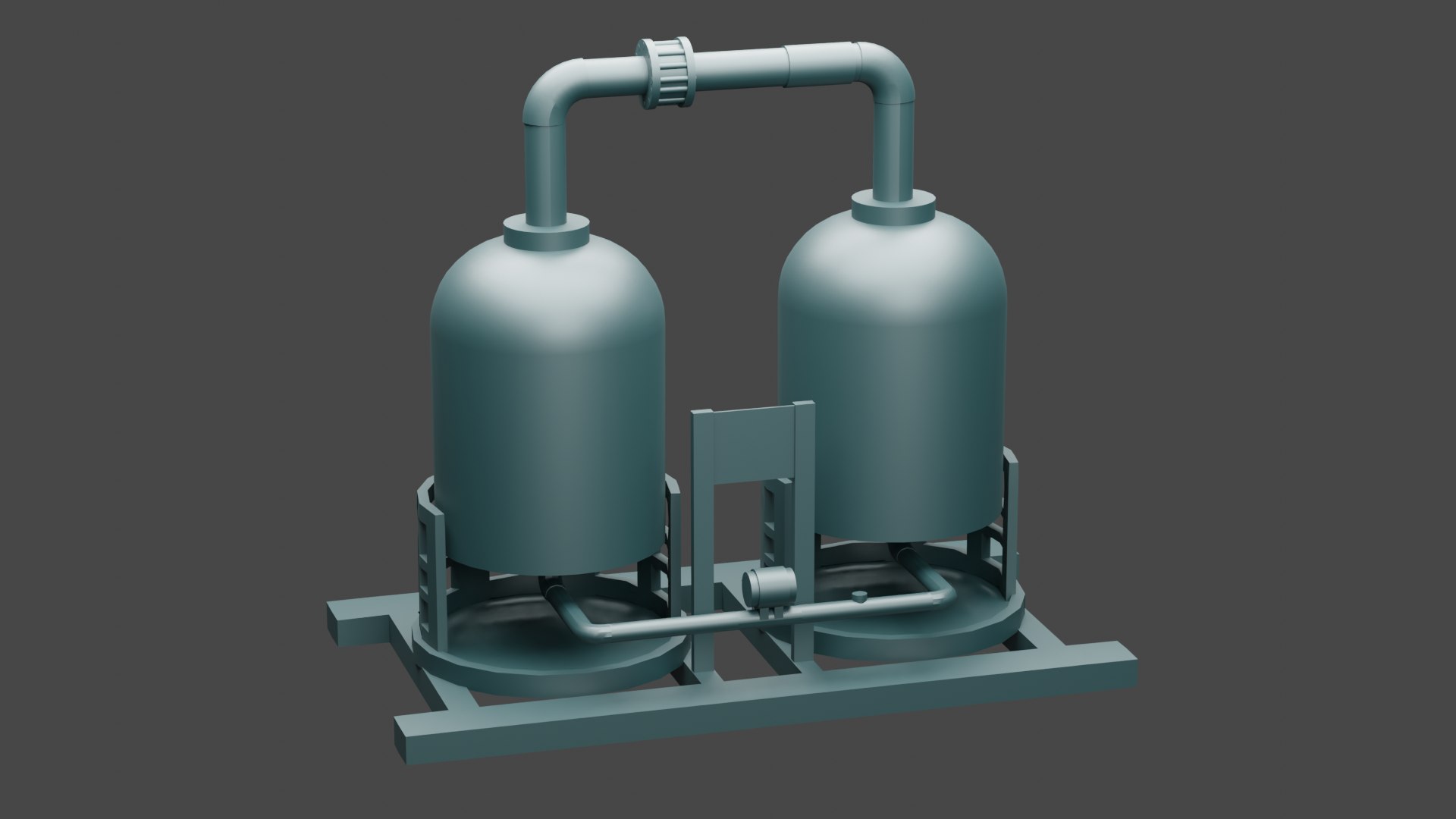Chemical Tank 3D Model - TurboSquid 2044826