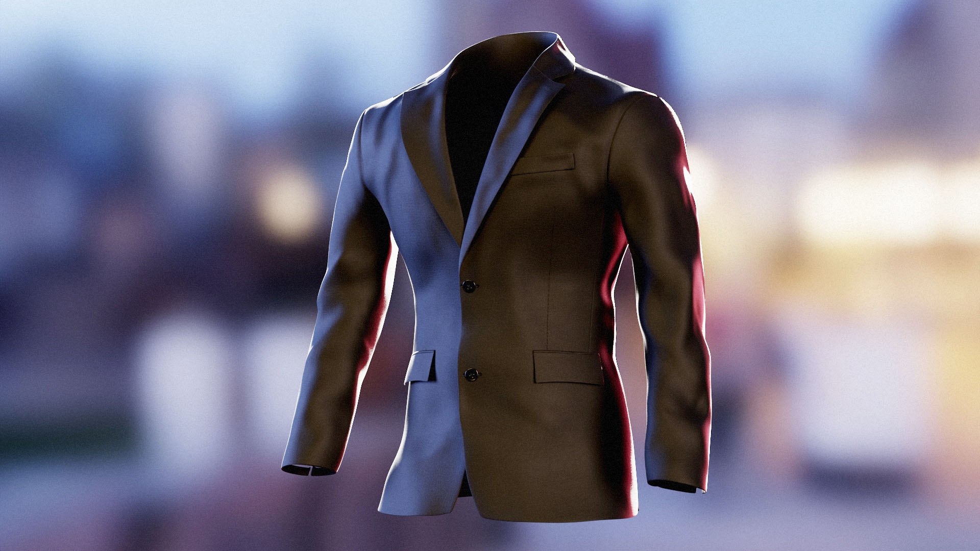 Suit Jacket 3D Model - TurboSquid 2053212