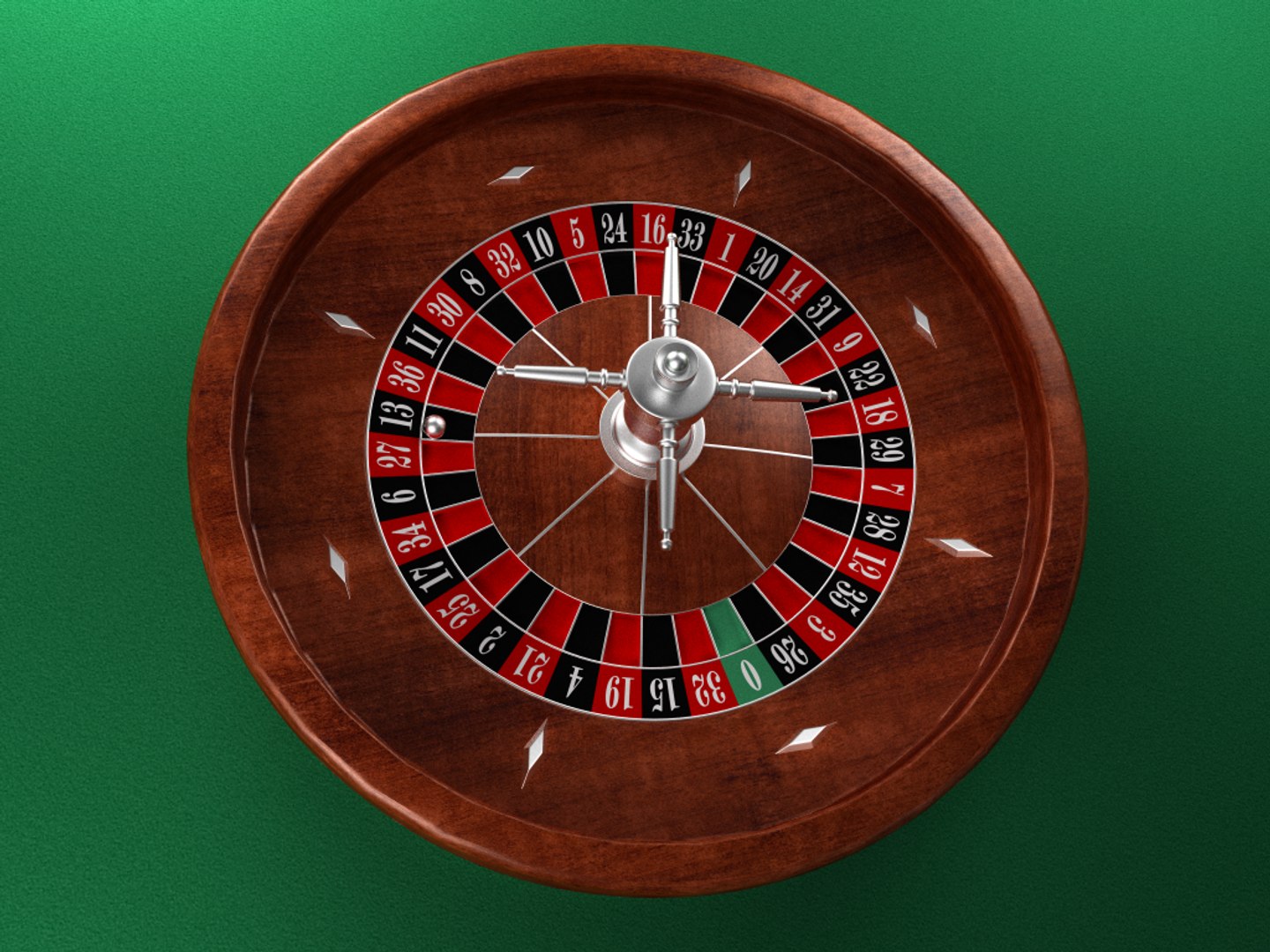 Roulette Wheel 3D - TurboSquid 1223082