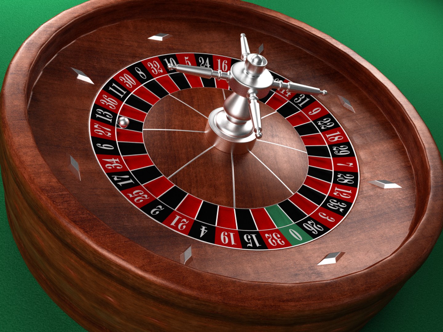 Roulette Wheel 3D - TurboSquid 1223082