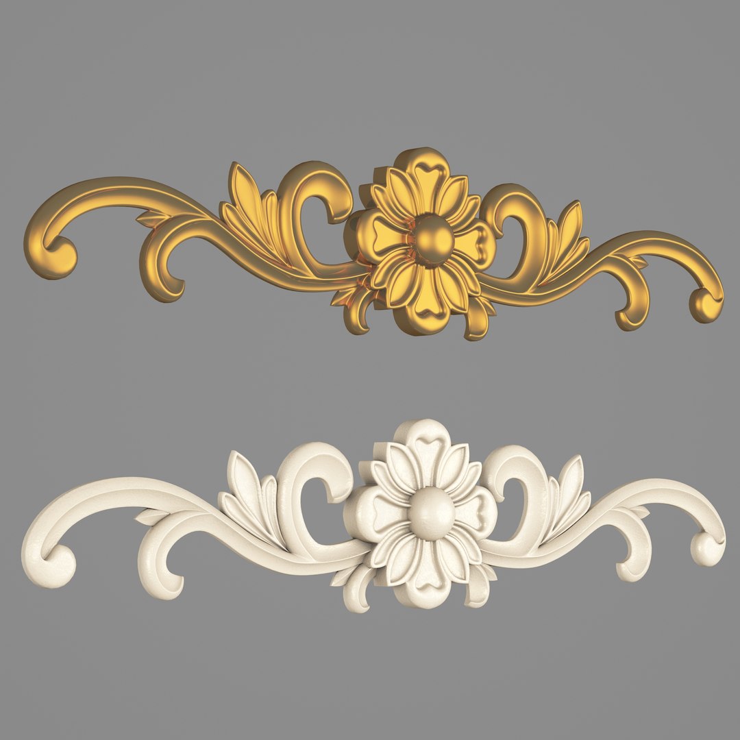 Classic Carved 007 Model - TurboSquid 2011538