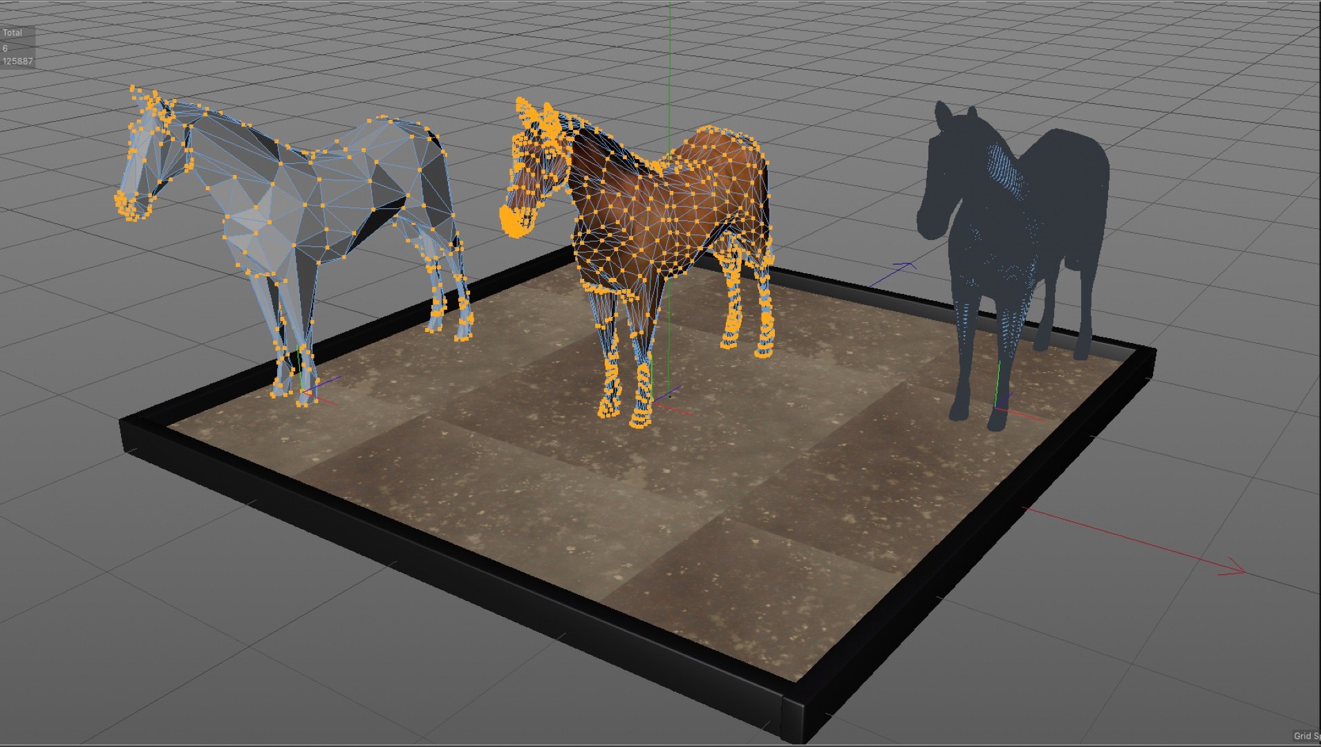 3D model horses - TurboSquid 1565372