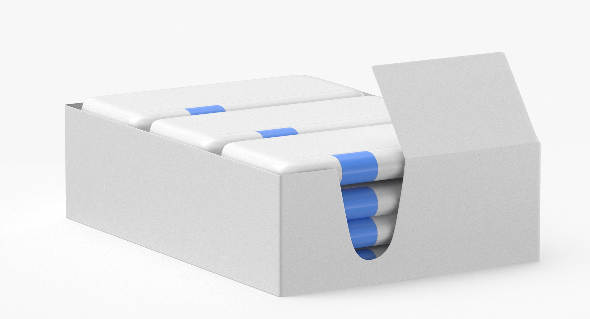 3D Breath Mints Pack 01 Full And Missing Pack Blank Or Generic Label ...