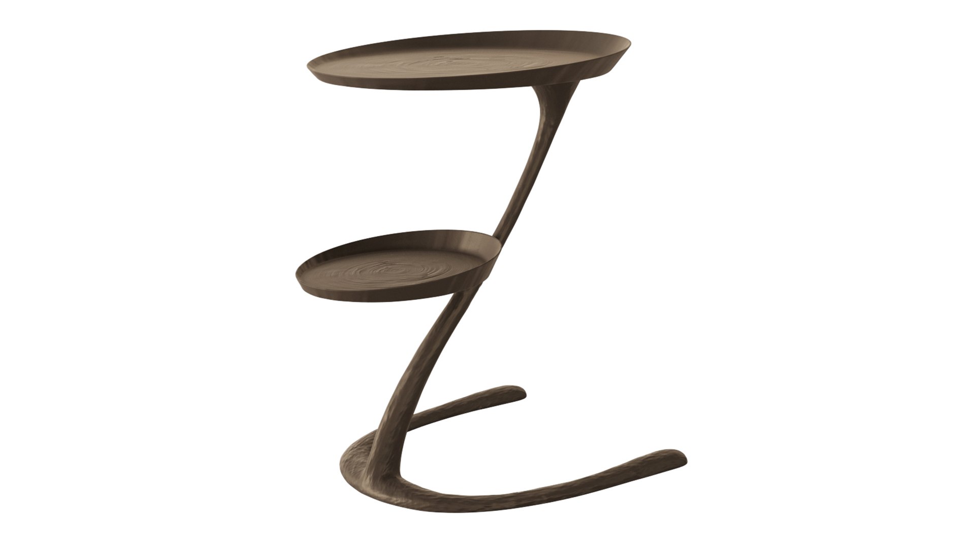 Corbin Bronze Split Level Table 3D Model - TurboSquid 2204339