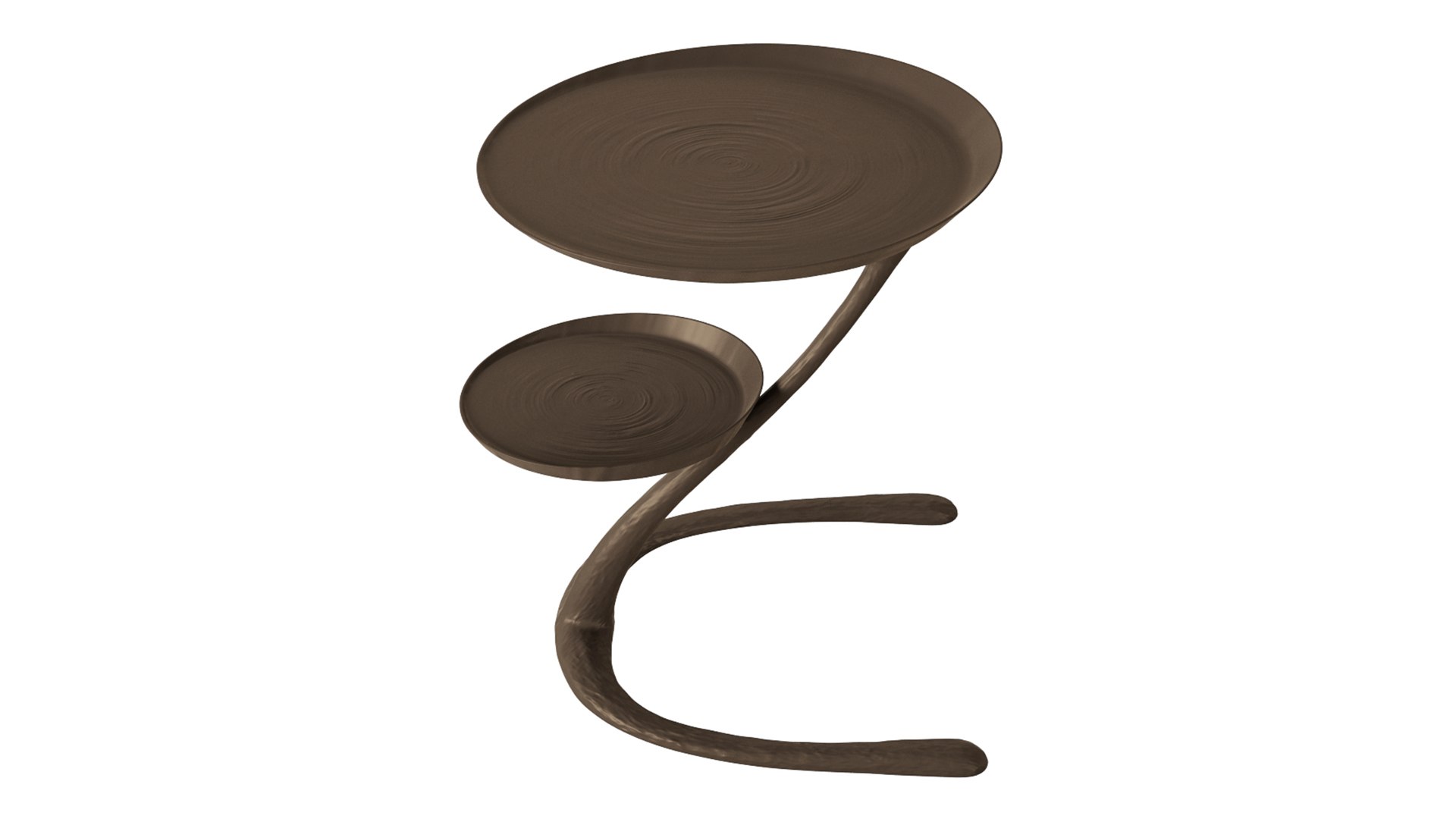 Corbin Bronze Split Level Table 3D Model - TurboSquid 2204339