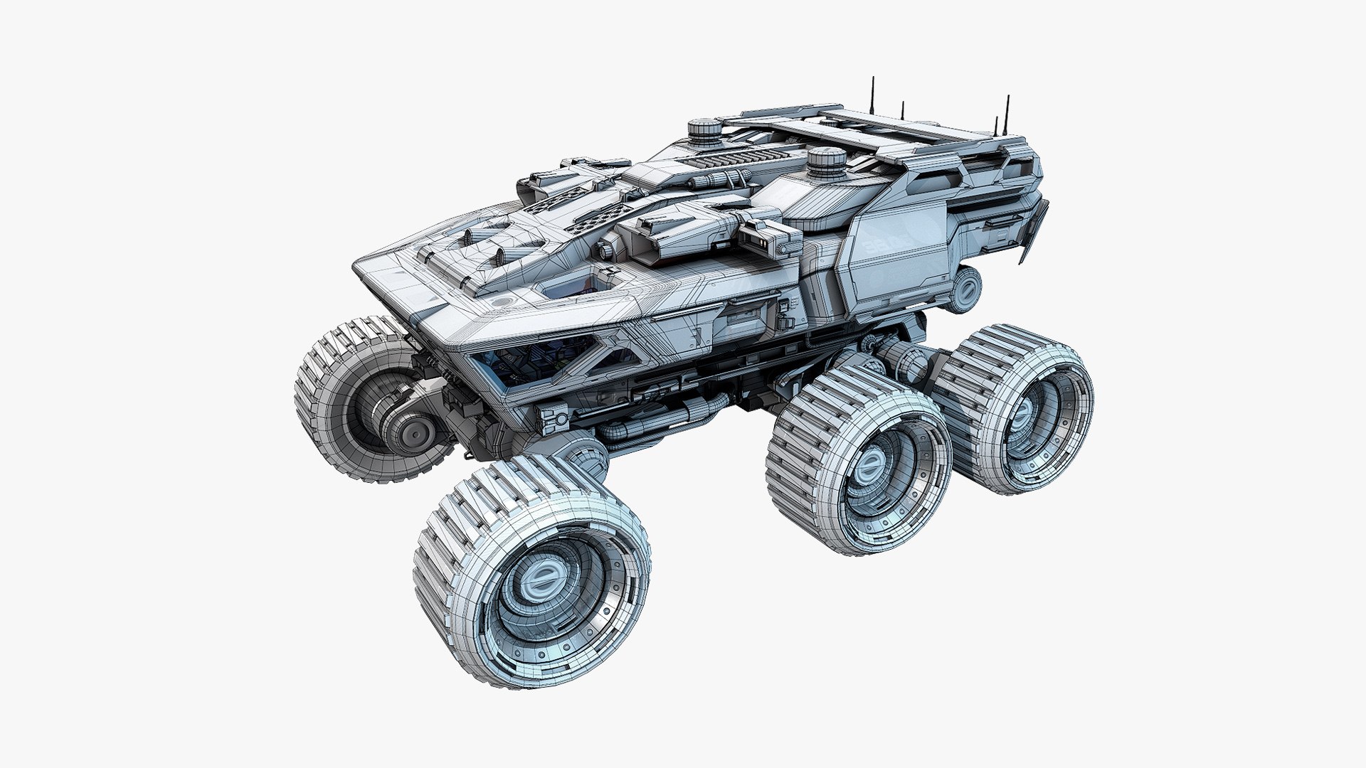 MOON - Rover 3D - TurboSquid 2269959