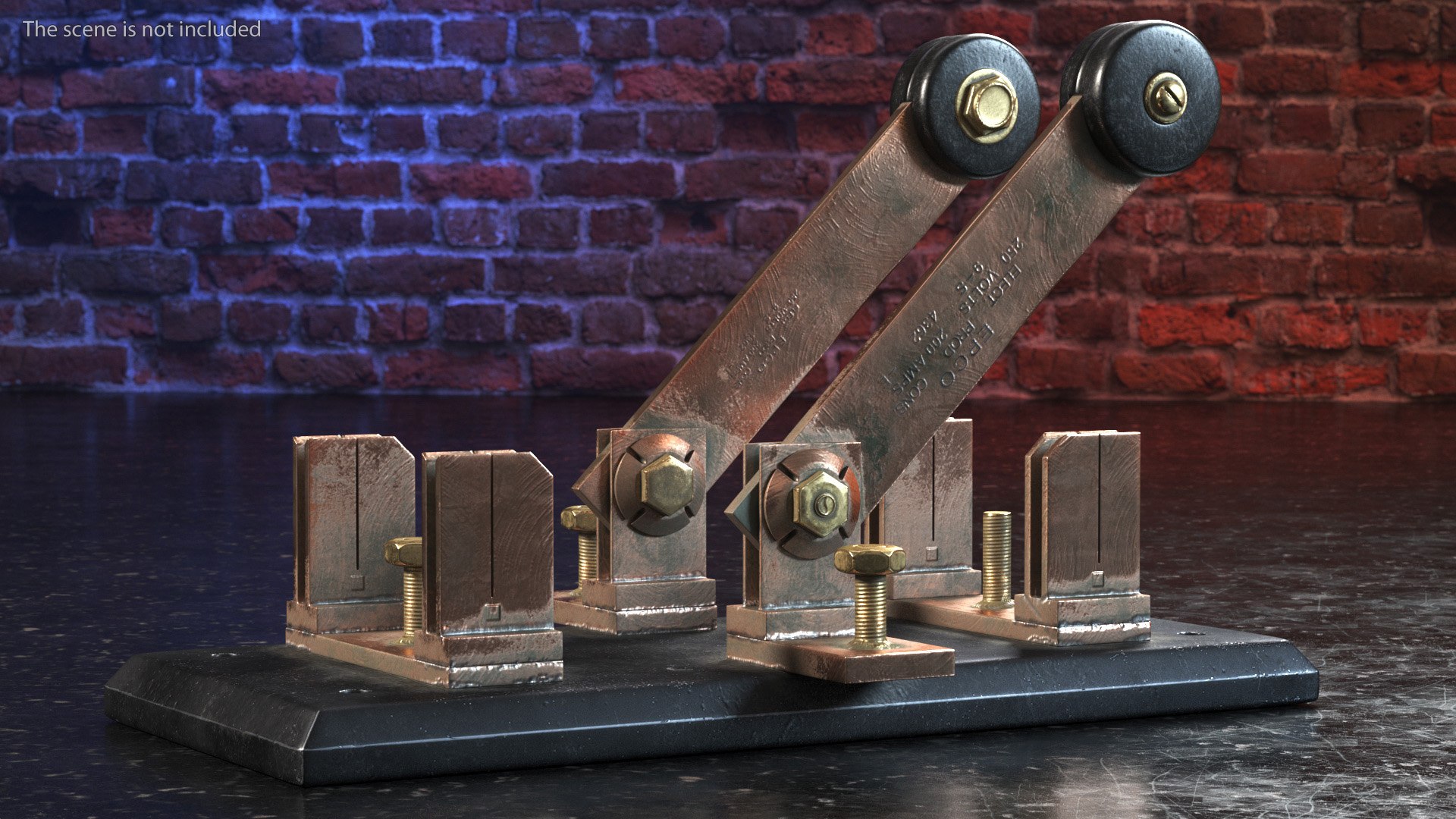 Big Electric Switch Knife 3D Model - TurboSquid 1989378