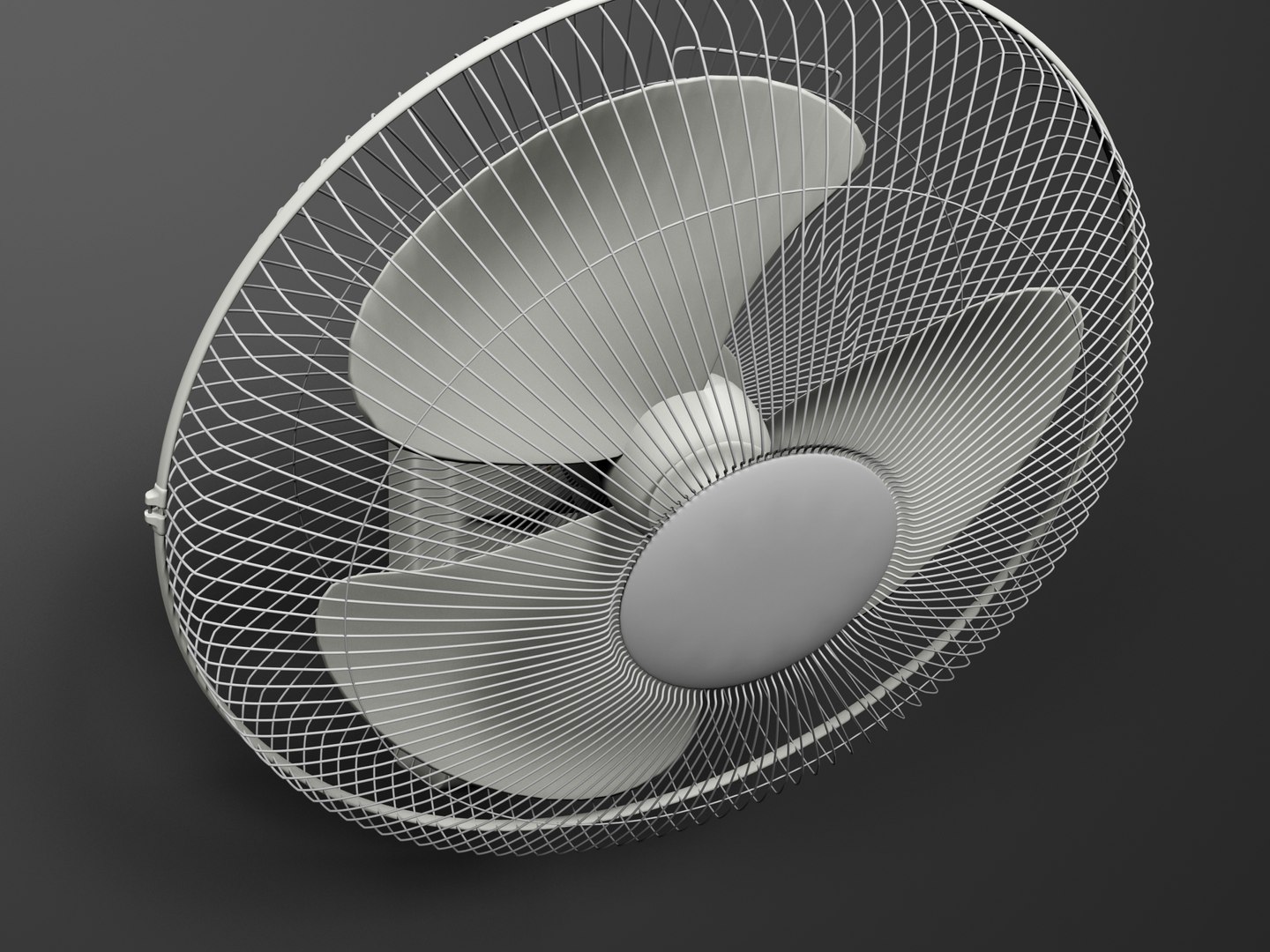 3D wall fan animation model - TurboSquid 1361803