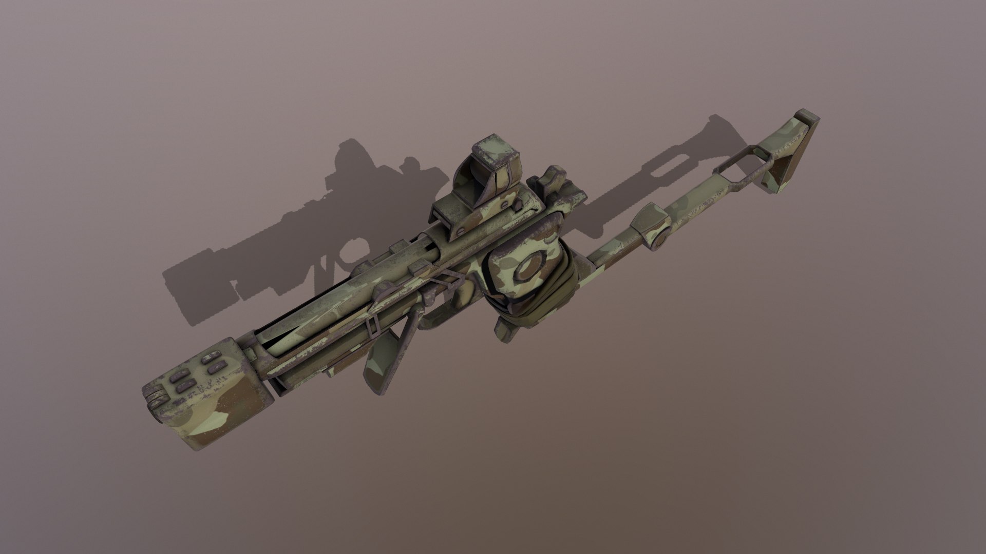 3D Makeshift Handgun - TurboSquid 2272261