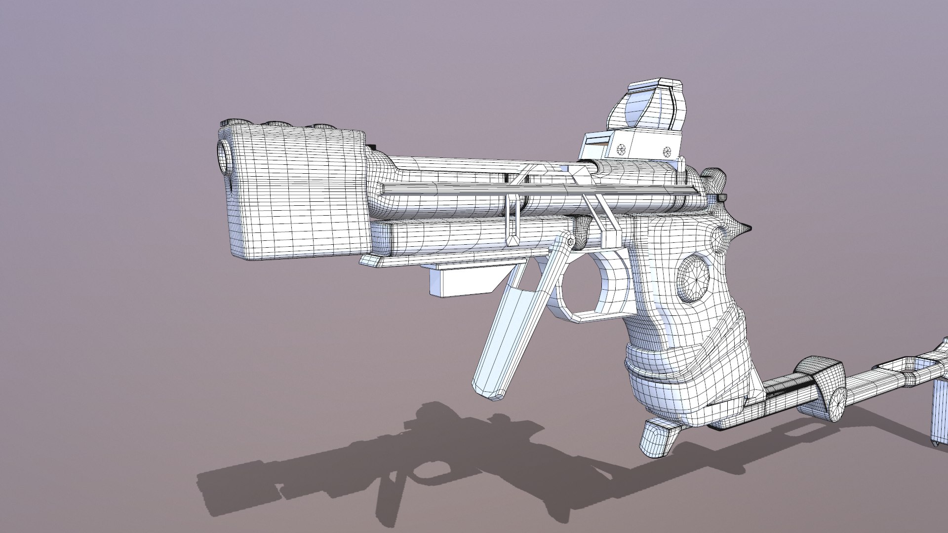 3D Makeshift Handgun - TurboSquid 2272261