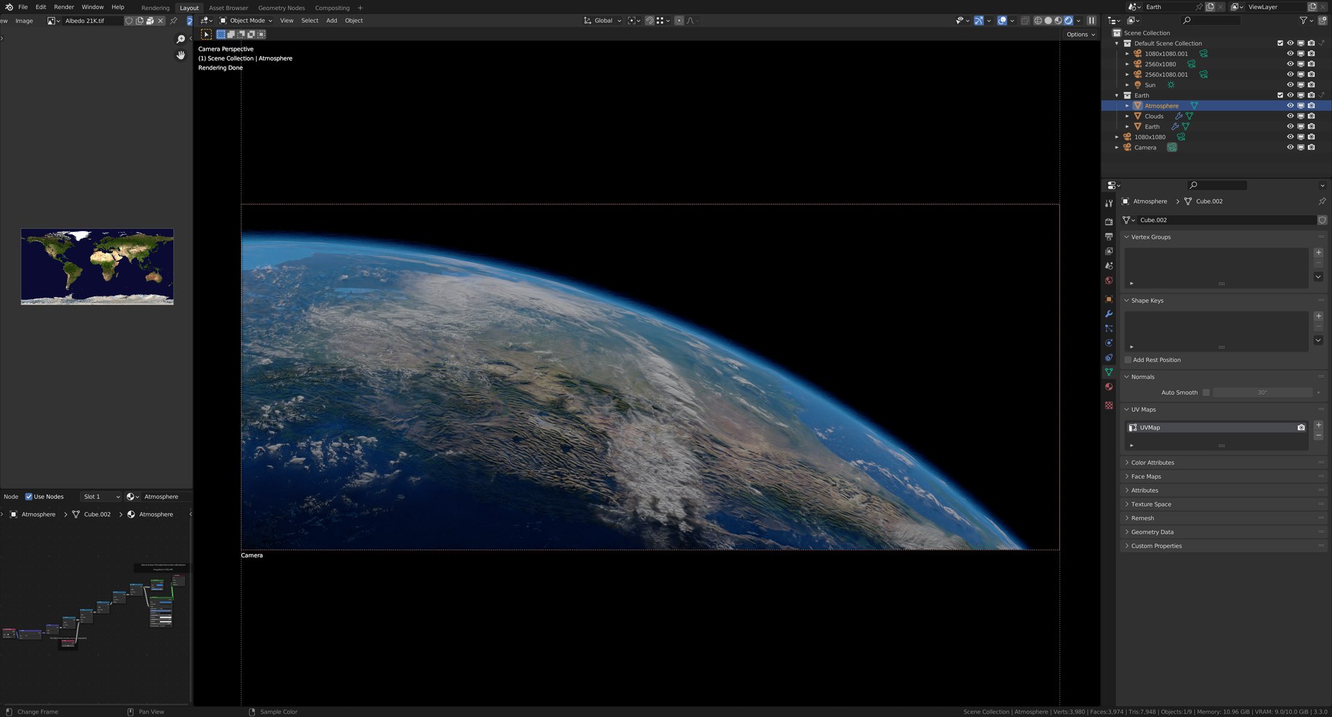3D Earth 21K Model - TurboSquid 1955337