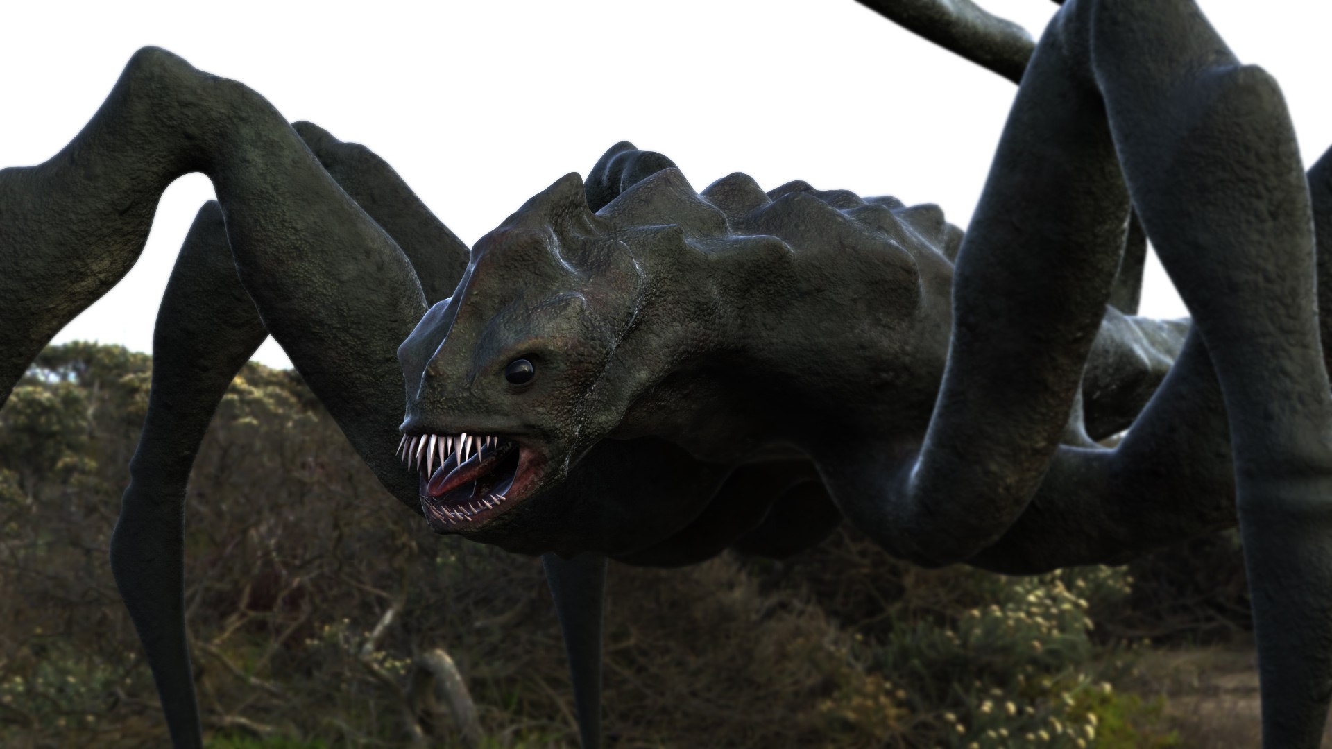 Spider monster 3D model - TurboSquid 1625682