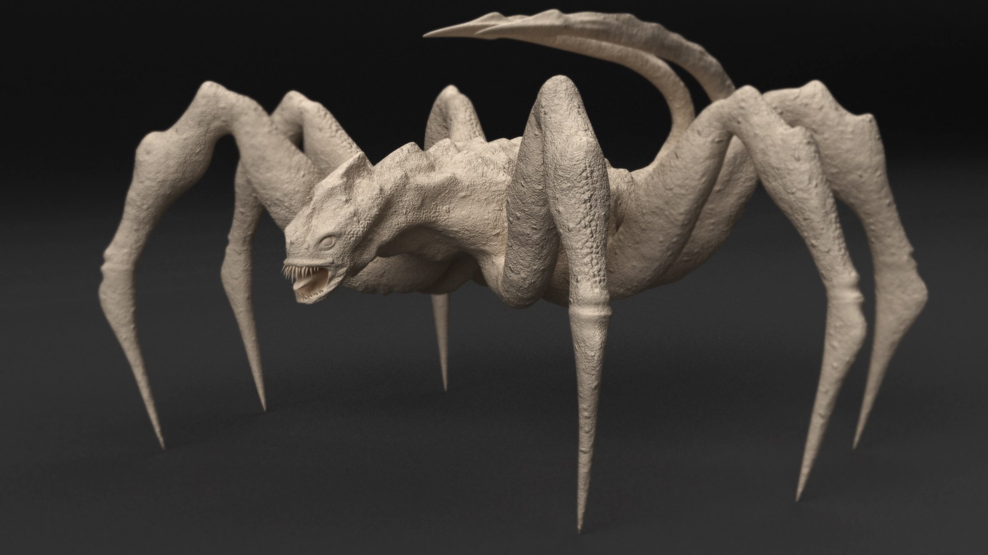 Spider monster 3D model - TurboSquid 1625682