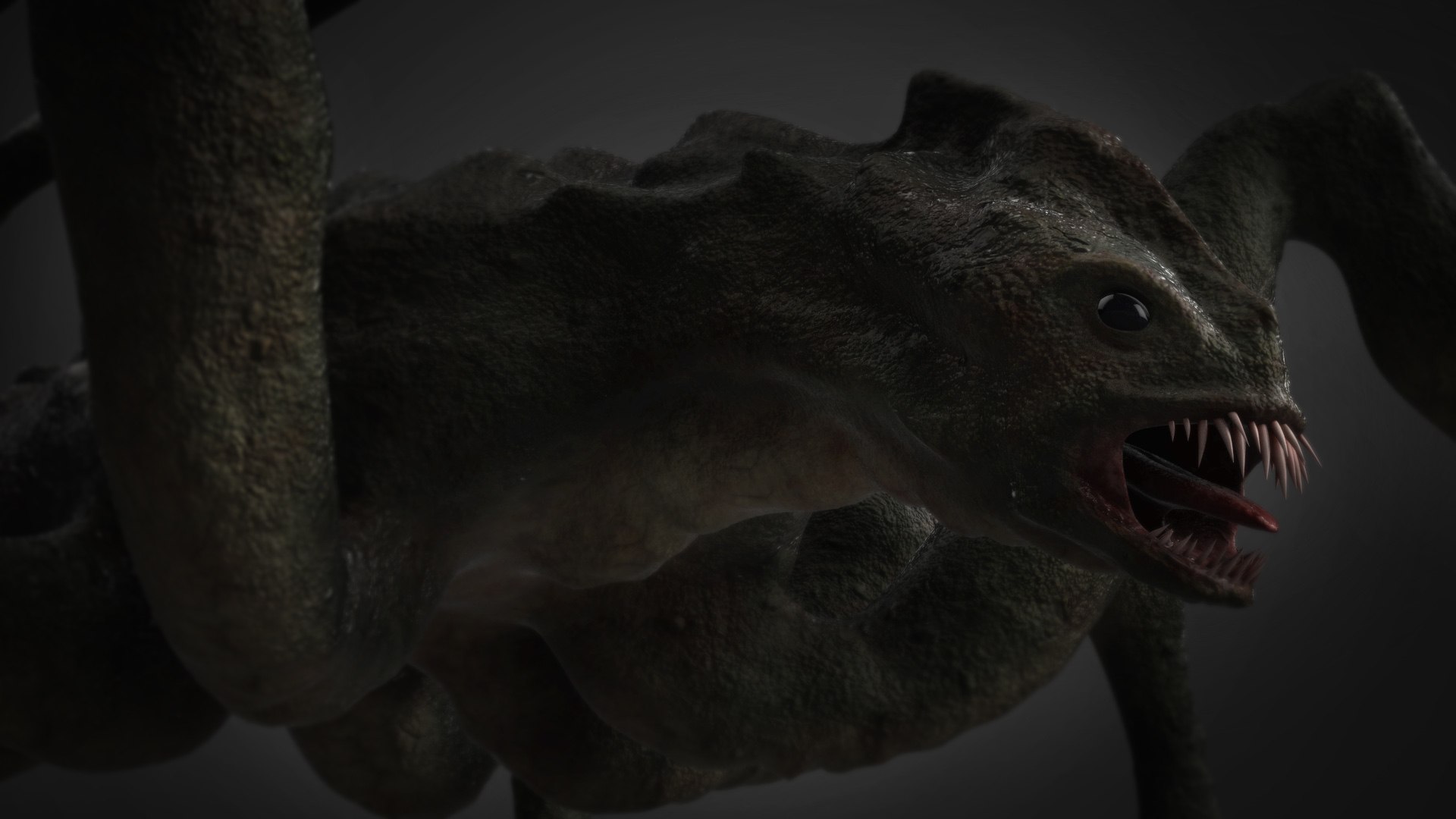 Spider monster 3D model - TurboSquid 1625682