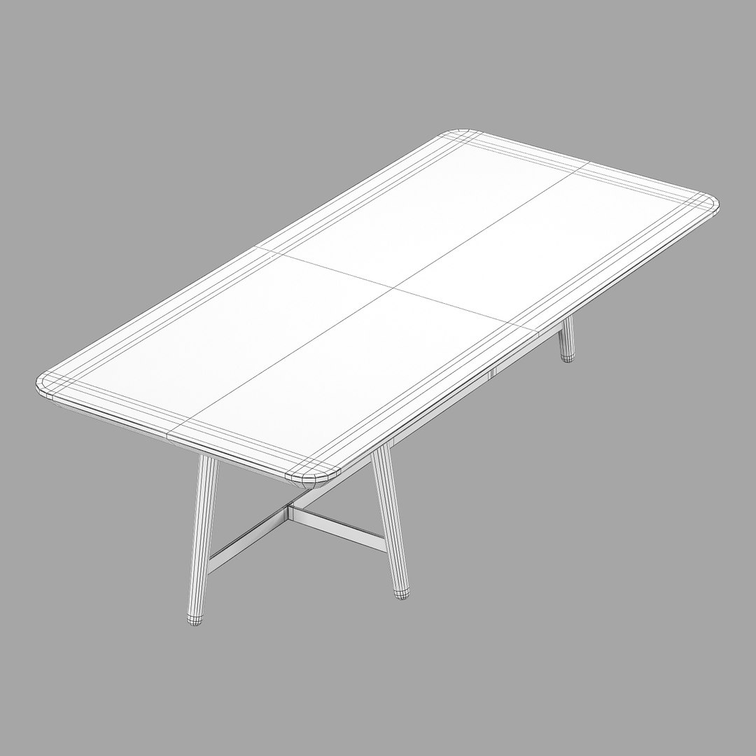 Roche Bobois Octet Cocktail Table 3D Model - TurboSquid 2206920
