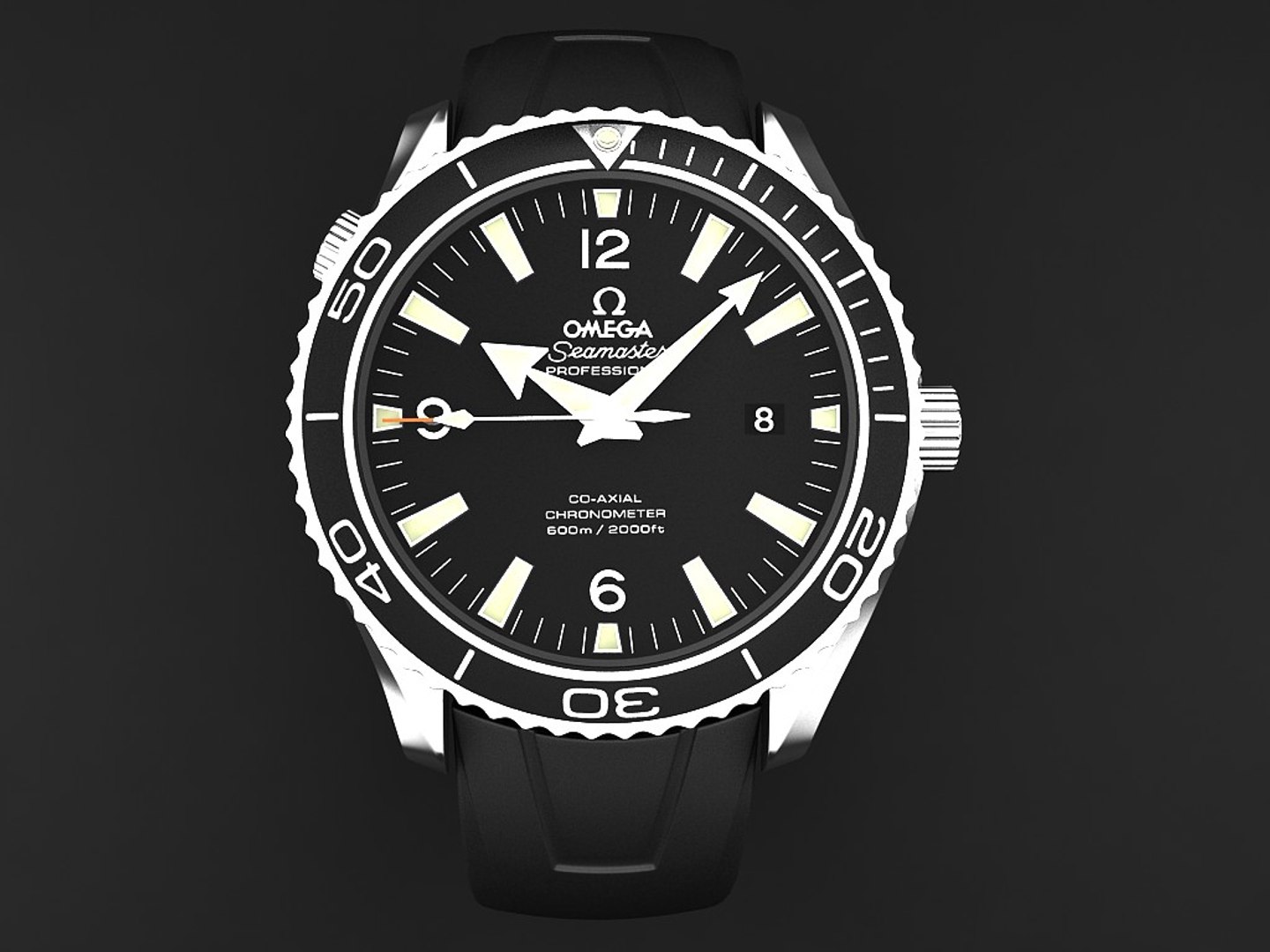 Omega Seamaster Planet 3d Model
