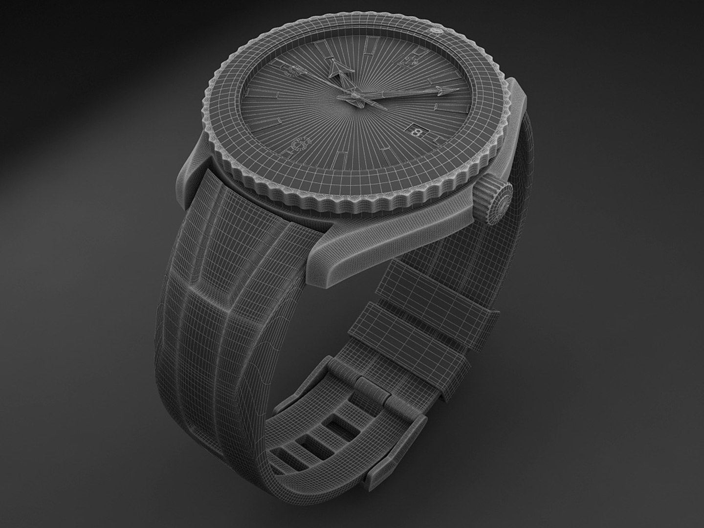 Omega Seamaster Planet 3d Model