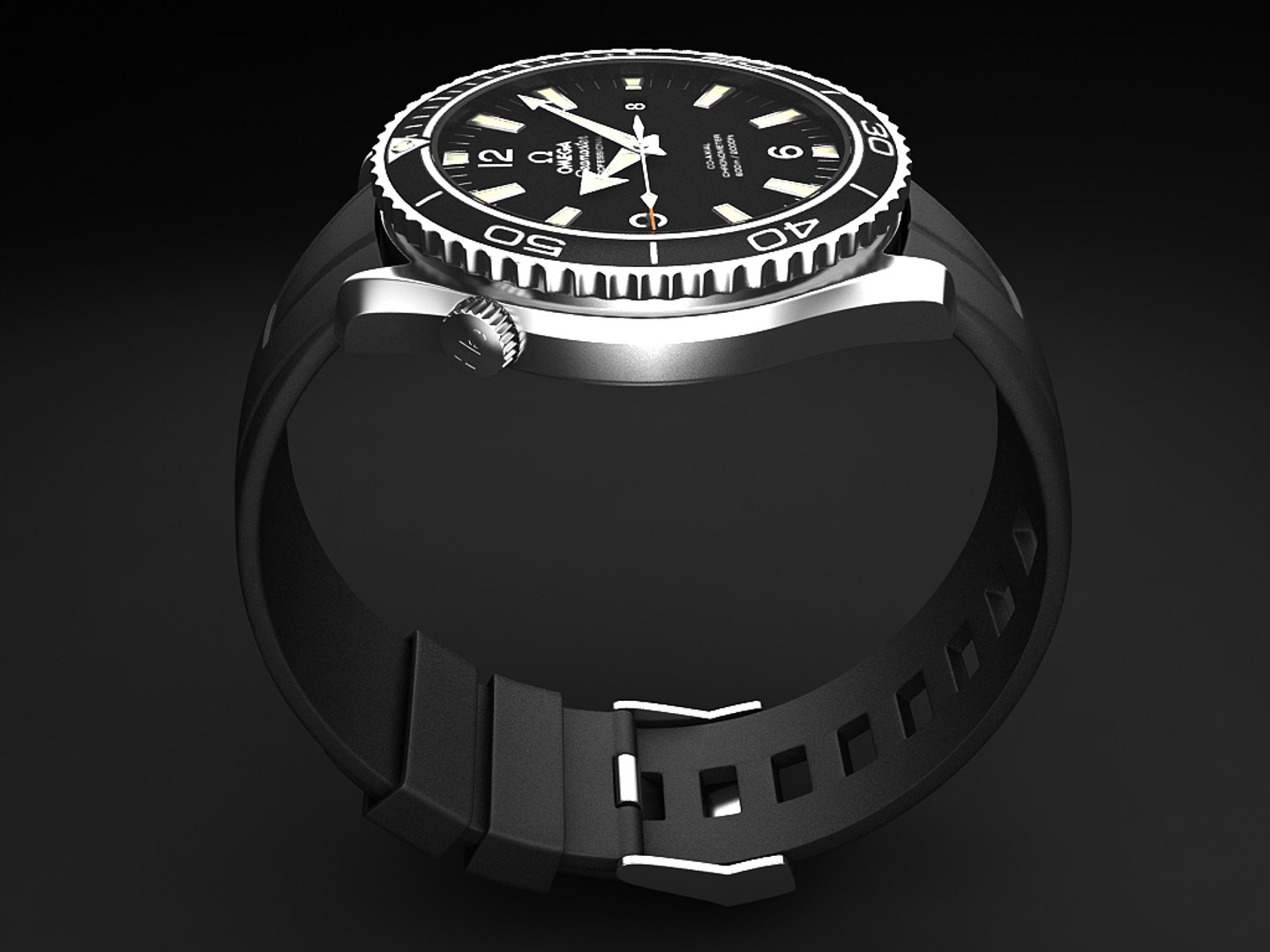 Omega Seamaster Planet 3d Model