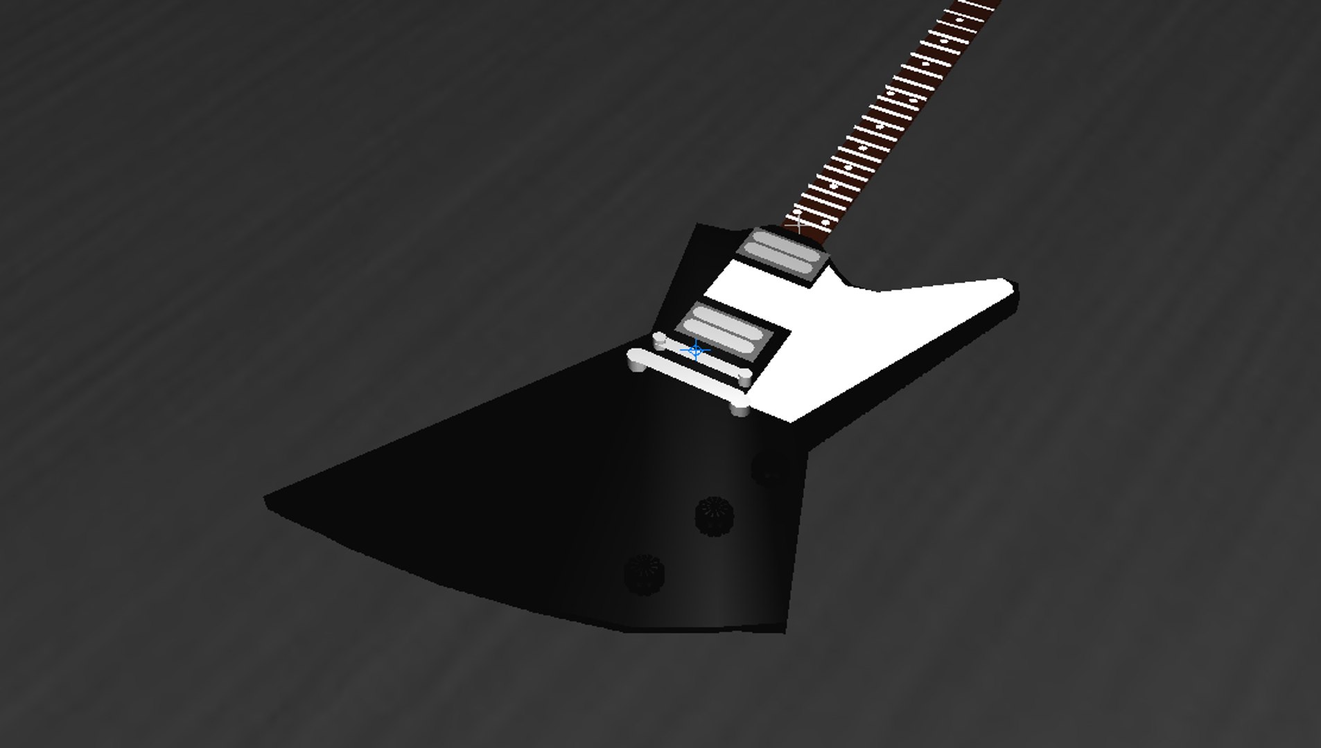 Gibson Explorer Guitar 3d Model