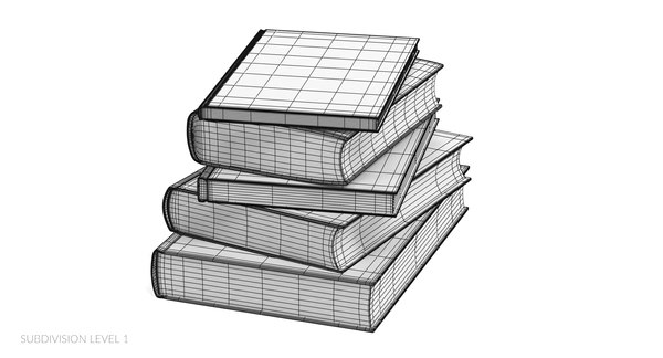 Pile books 3D model - TurboSquid 1374795