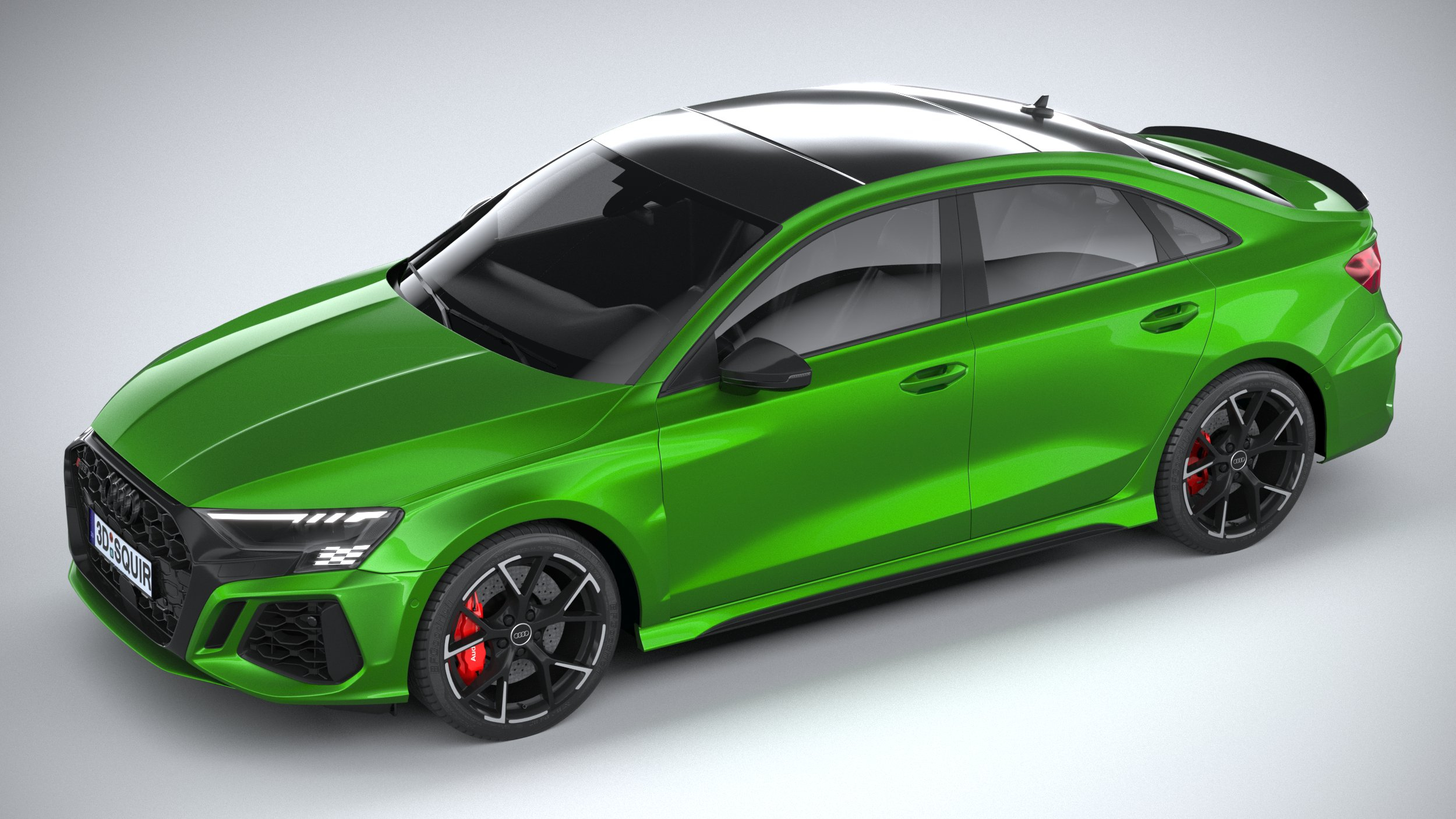 Audi RS3 Sedan 2022 model - TurboSquid 1768554