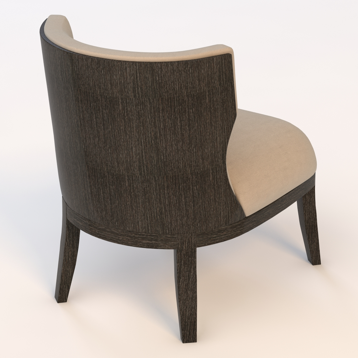 chair grace wood 3ds