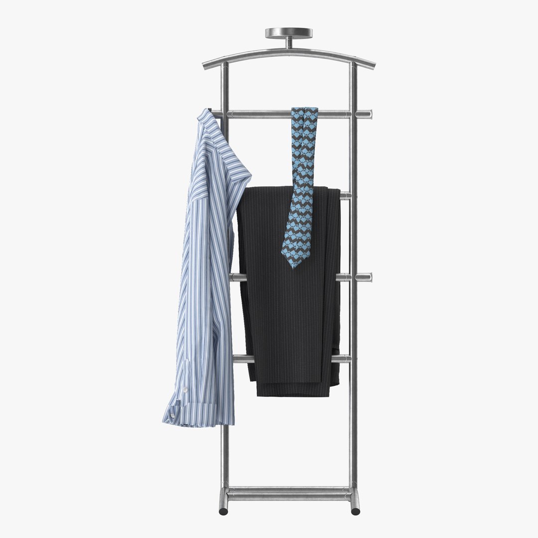 Ikea Grundtal Valet Stand 3D - TurboSquid 1299023